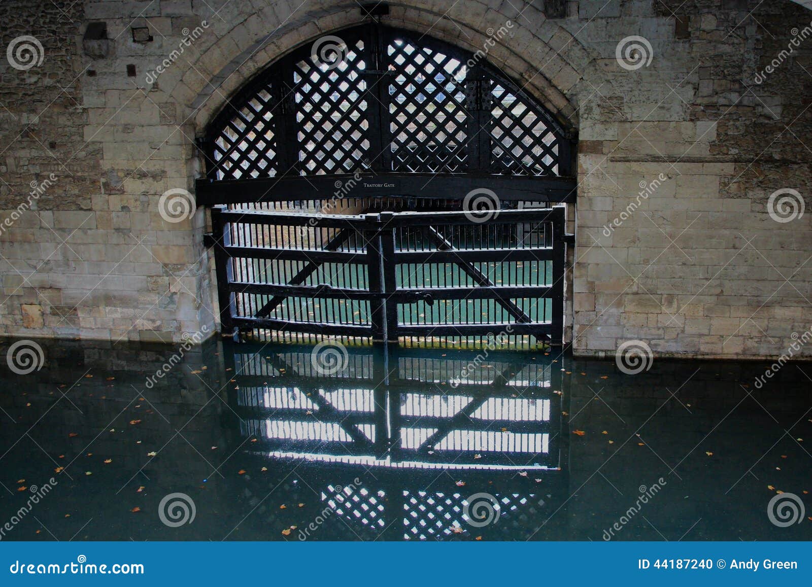 Traitors Gate stock photo. Image of tower, thomas, traitors - 44187240