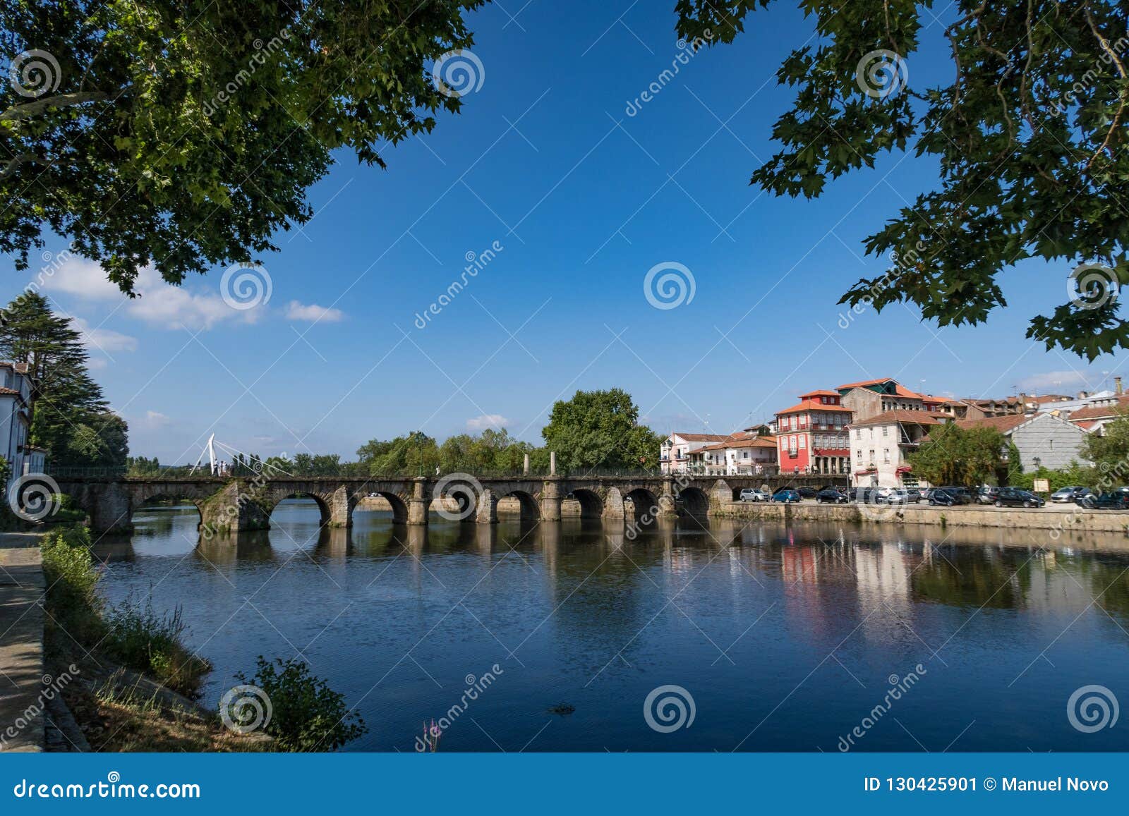 The Trajan Bridge stock image. Image of trajan, chaves - 130425901