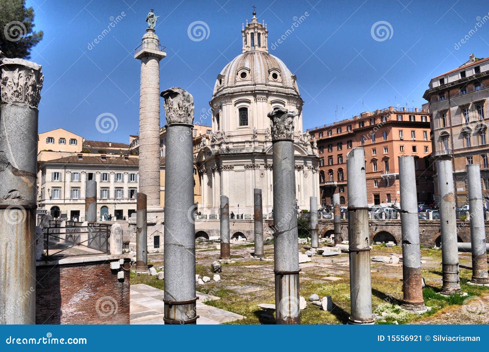 Trajan Market, Rome stock image. Image of roman, building - 15556921