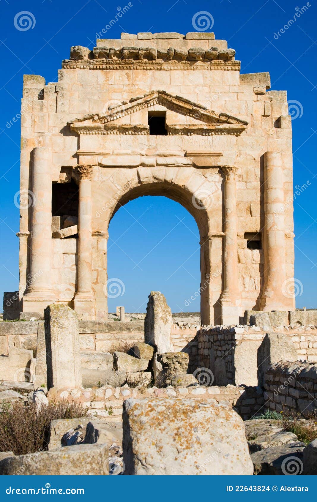 Trajan`s Arch stock photo. Image of culture, settlement - 22643824