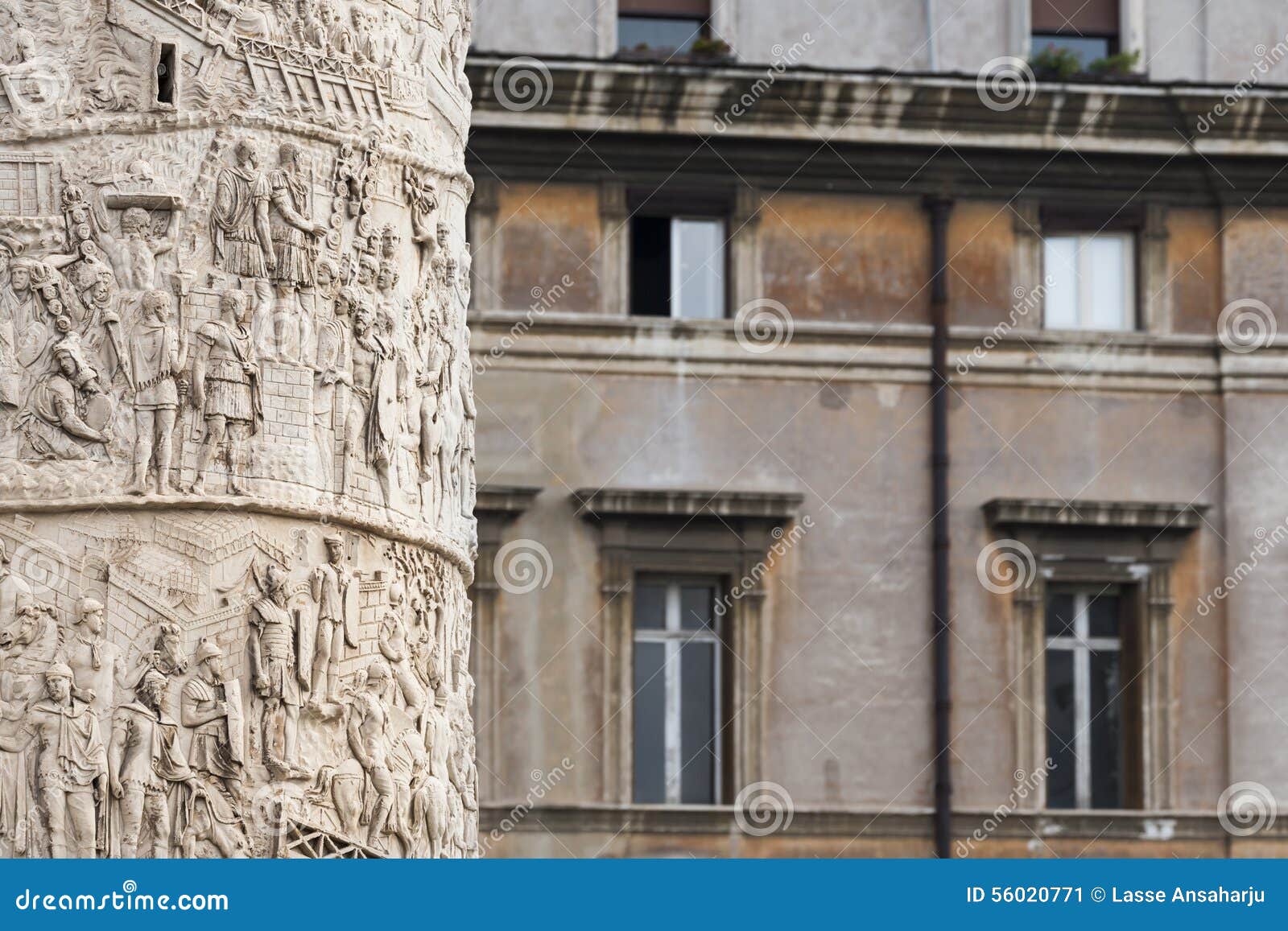 Trajan s Column editorial photo. Image of emperor, battle - 56020771