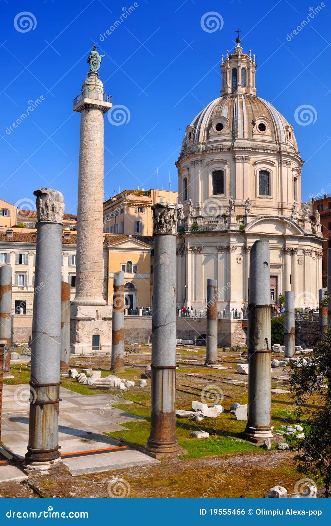 Trajan S Column (Colonna Traiana) Stock Photo - Image of carpathians ...