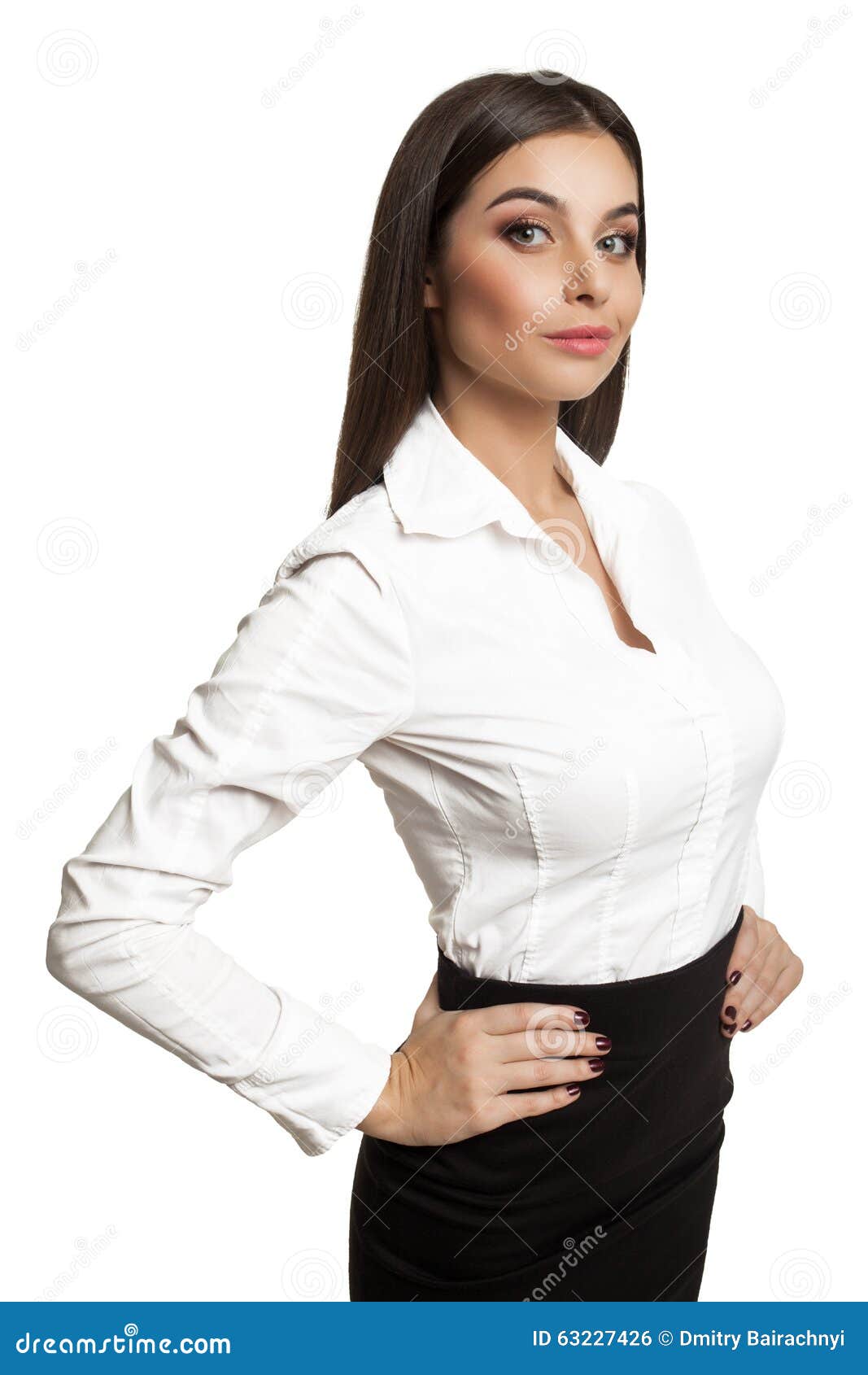 Traje Que Lleva Modelo Delgado Atractivo Foto de archivo - Imagen de ...