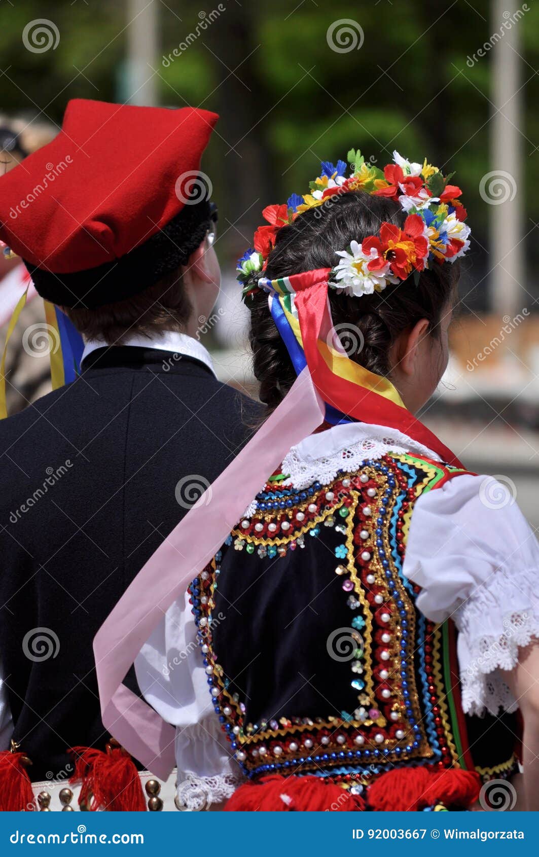 Trajes Populares Tradicionales Polacos Fotografía editorial - Imagen de ...