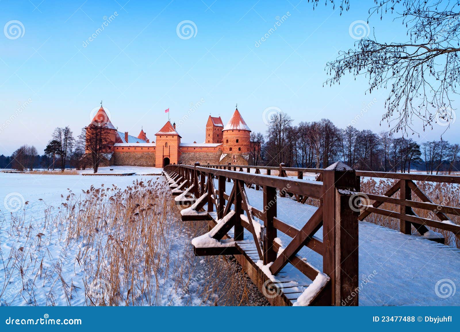 Trakai stock photo. Image of nature, museum, castle, freeze - 23477488