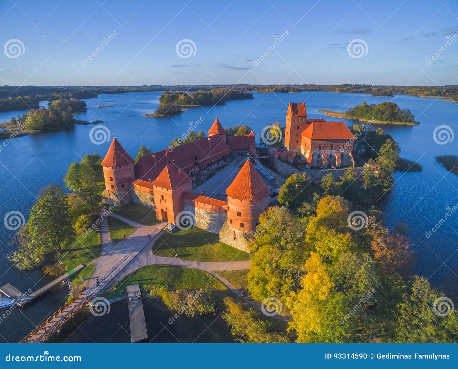 Trakai Castle Editorial Image | CartoonDealer.com #76689864