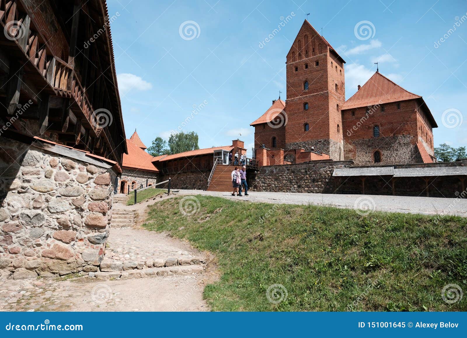 Trakai Castle in Lithuania at Summer Editorial Image - Image of ...