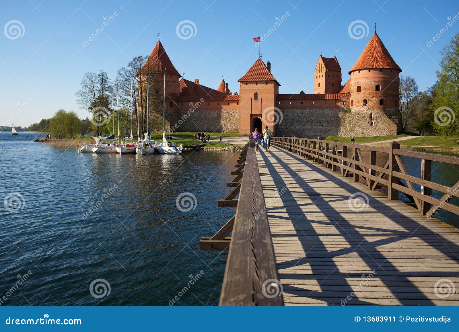 Trakai Island Castle Stock Photography | CartoonDealer.com #32600066