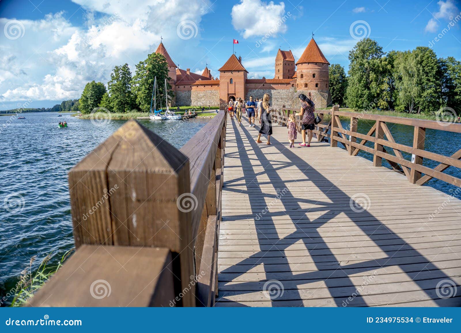 Trakai Island Castle Editorial Image | CartoonDealer.com #63475494