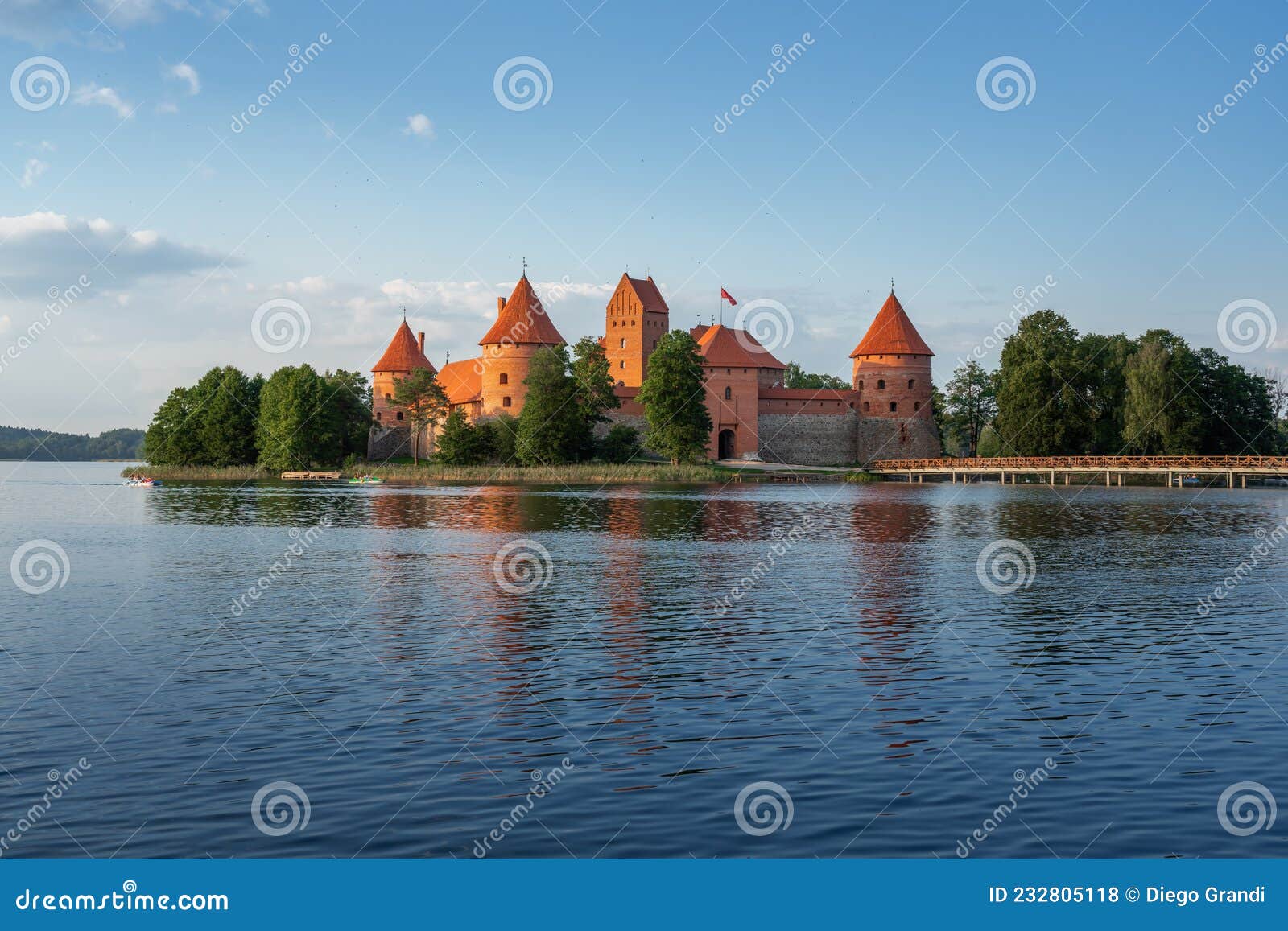Trakai Island Castle - Trakai, Lithuania Stock Photo - Image of eastern ...