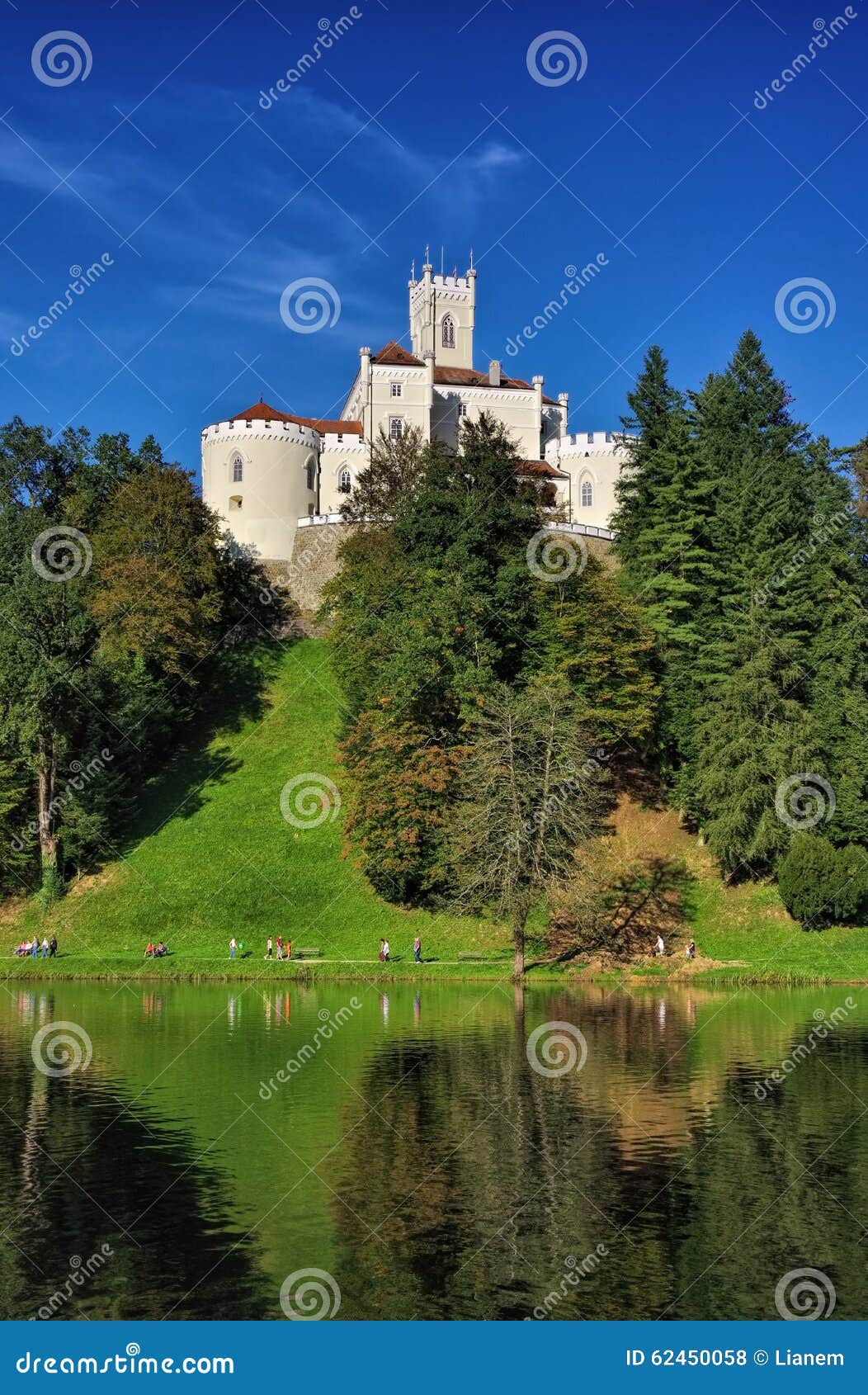 Trakoscan stock photo. Image of croatia, wall, zagorje - 62450058