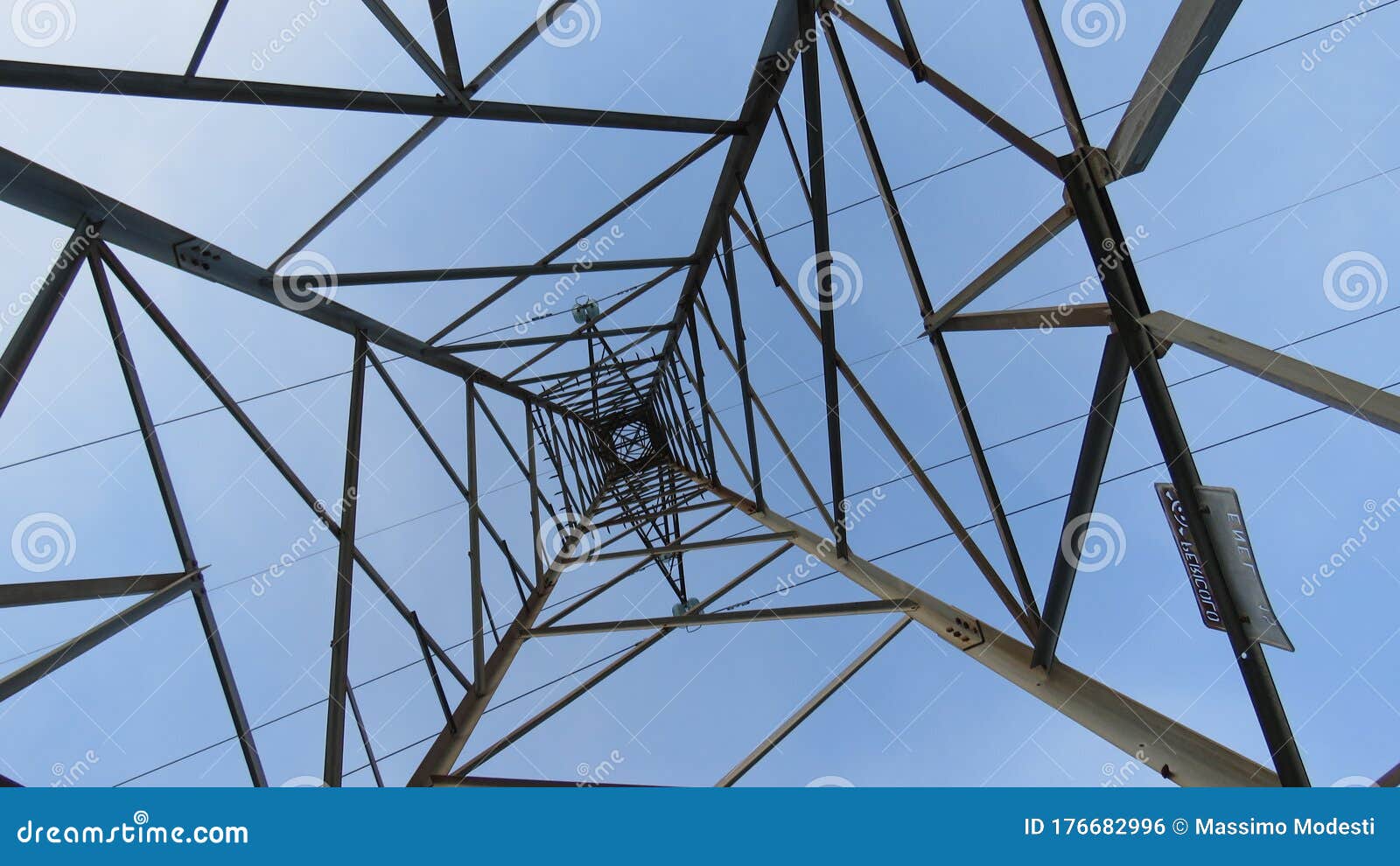 Supports The Electric Line Of The Train, Supports The Low And High ...