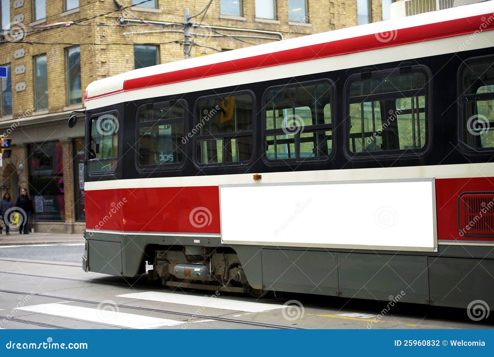 Tram Advertising stock photo. Image of ride, tram, city - 25960832
