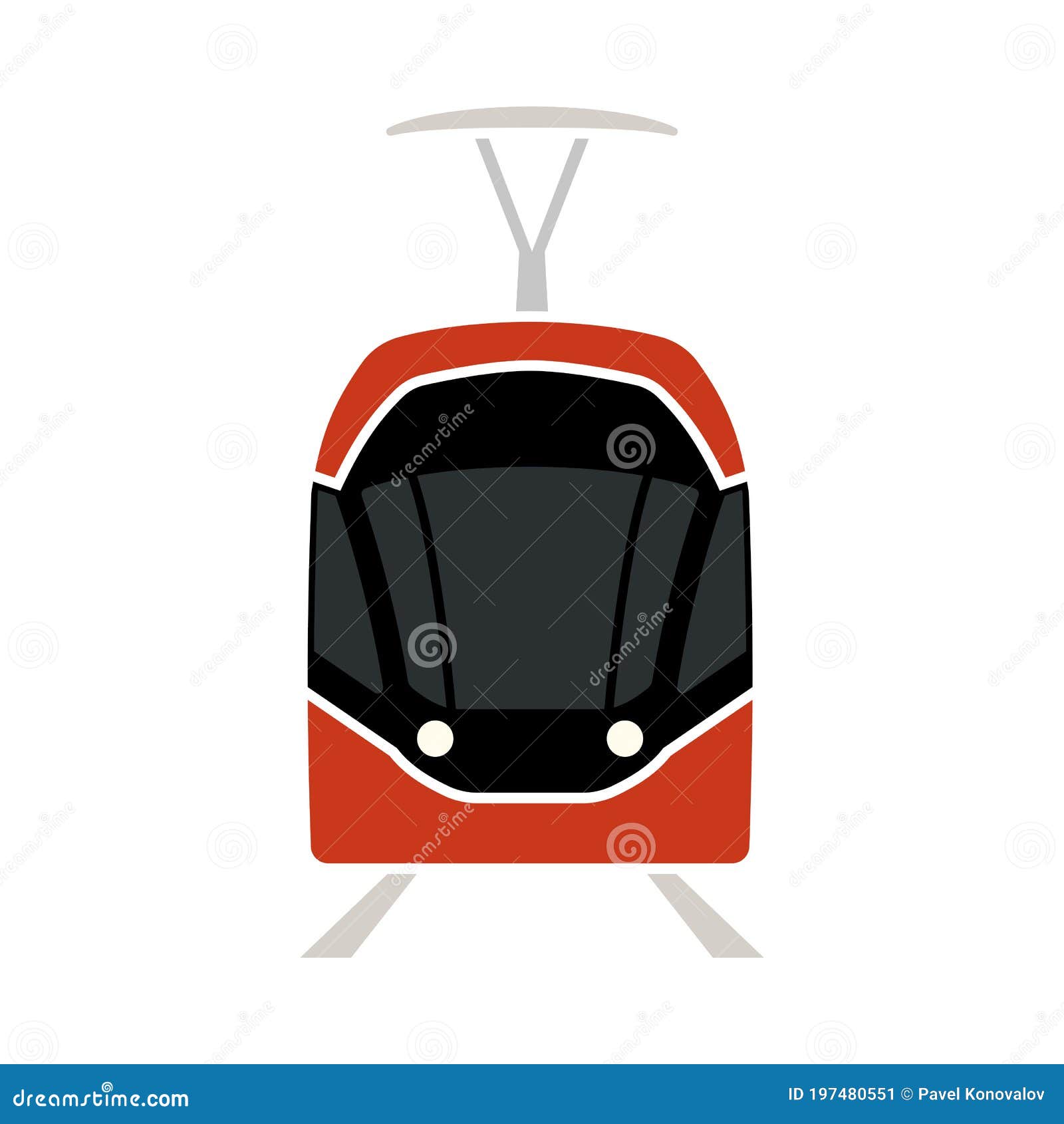 Tram Icon Vector Illustration | CartoonDealer.com #78906062