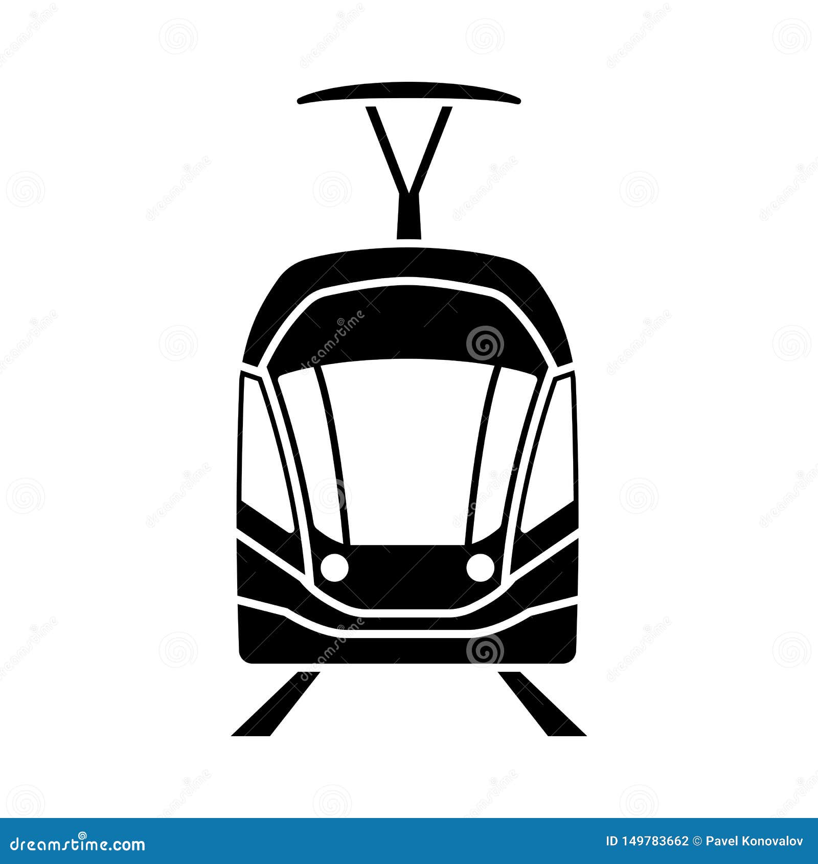 Tram Icon. Detailed Set Of Transport Icons. Premium Quality Graphic ...