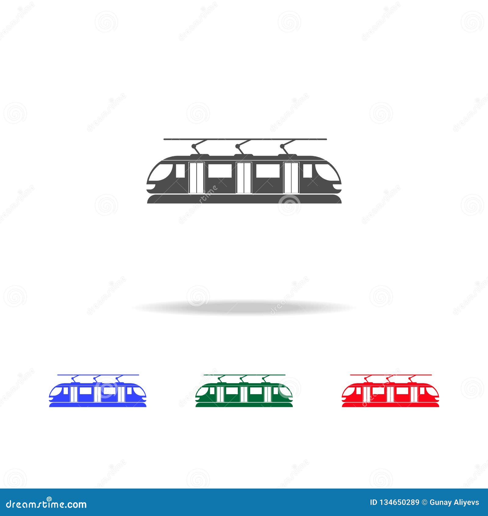 Tram Car Icons Set Cartoon Vector. Tram Trolley Royalty-Free Stock Photo | CartoonDealer.com ...