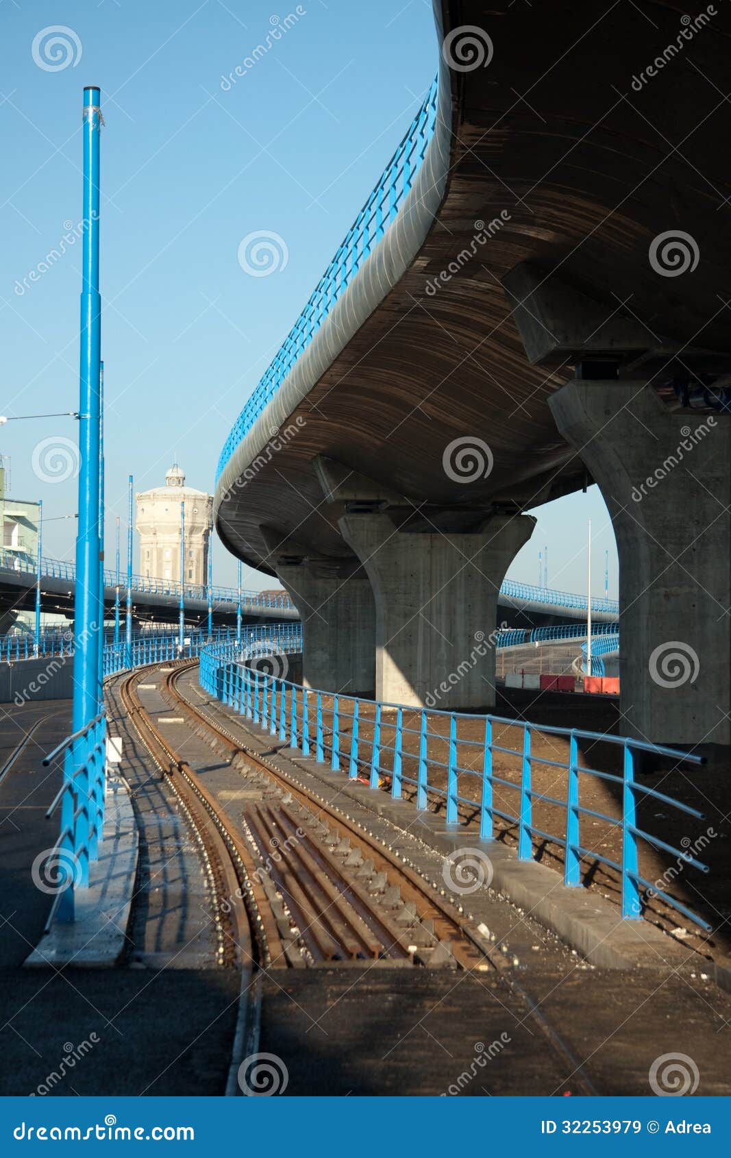 Tram Line In A City Street Royalty-Free Stock Photo | CartoonDealer.com ...