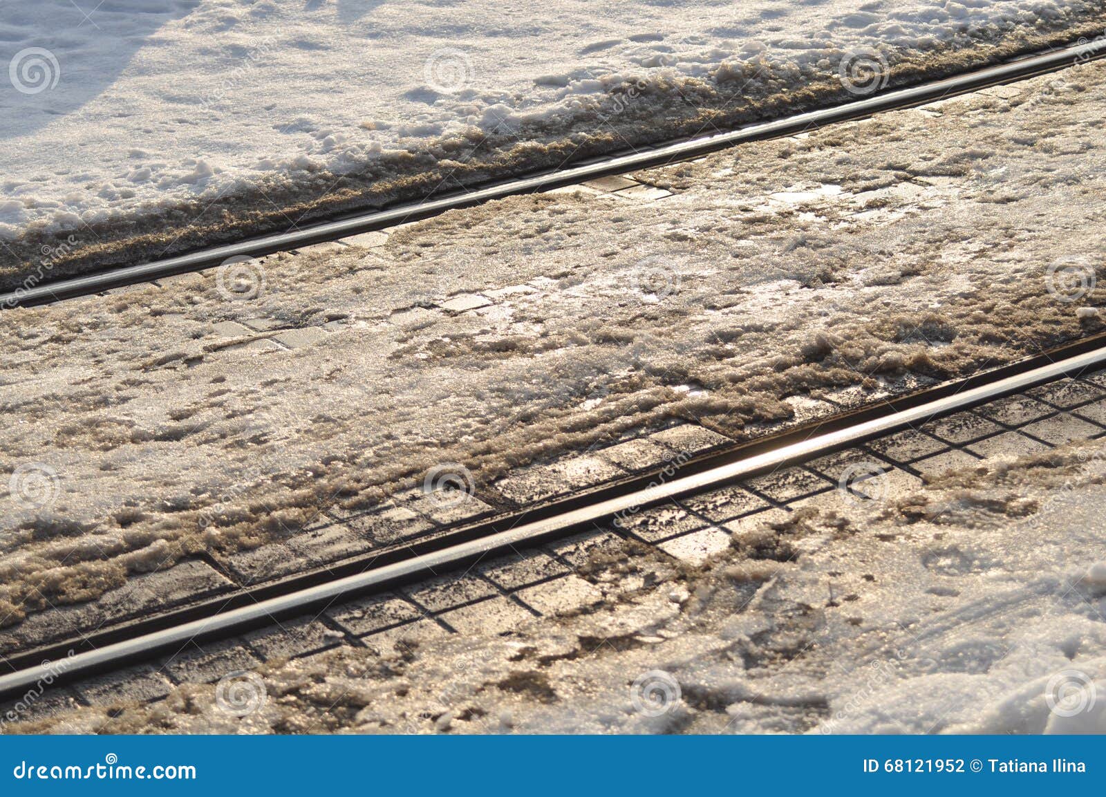 Tram Lines Stock Photography | CartoonDealer.com #158930690