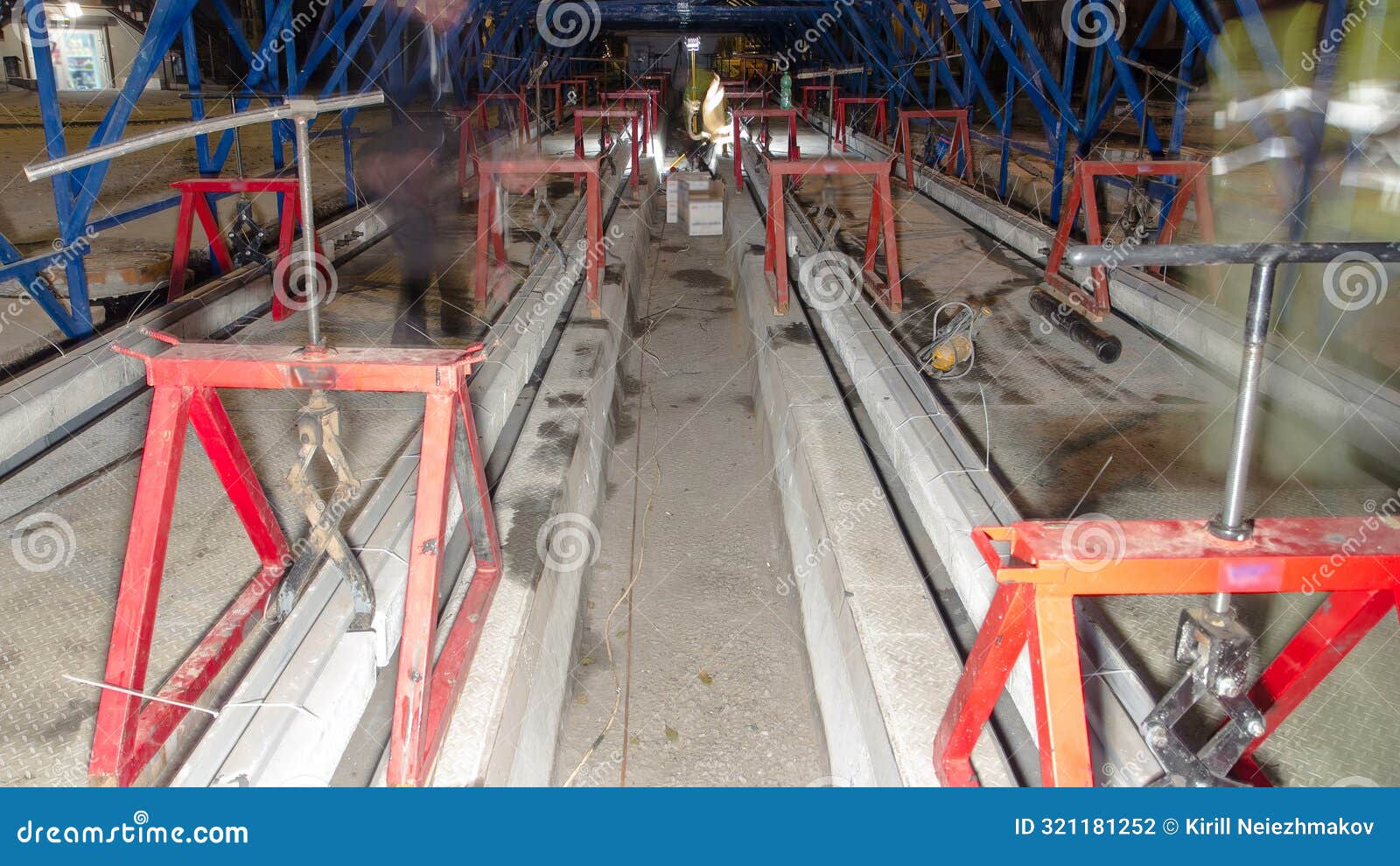 Tram Rails at the Stage of Their Installation and Integration into ...