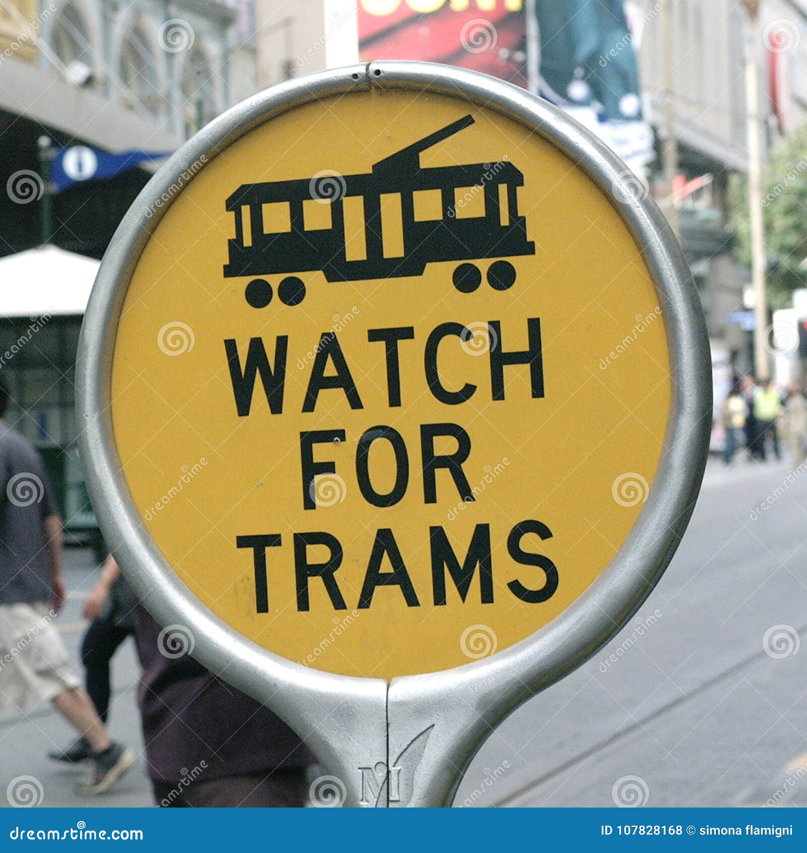 497 Yellow Tram Sign Stock Photos - Free & Royalty-Free Stock Photos ...