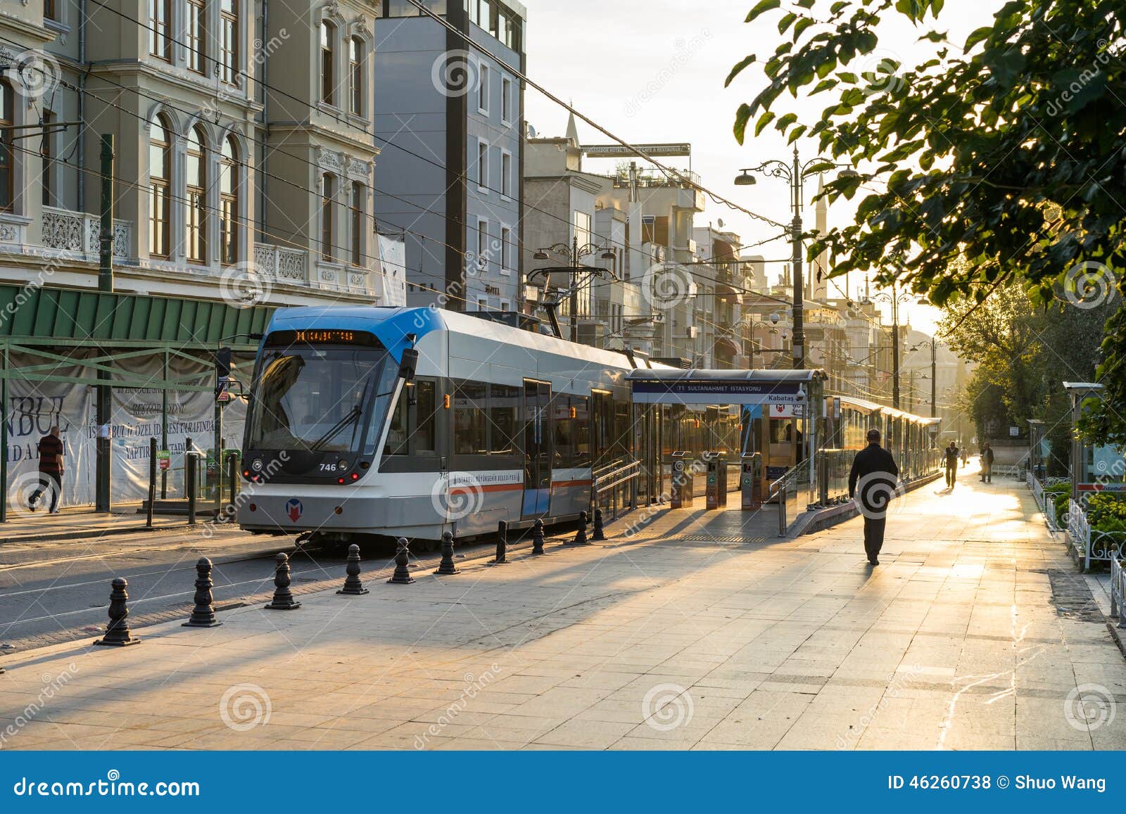 Tram Station With A Canopy Stock Image | CartoonDealer.com #34952659
