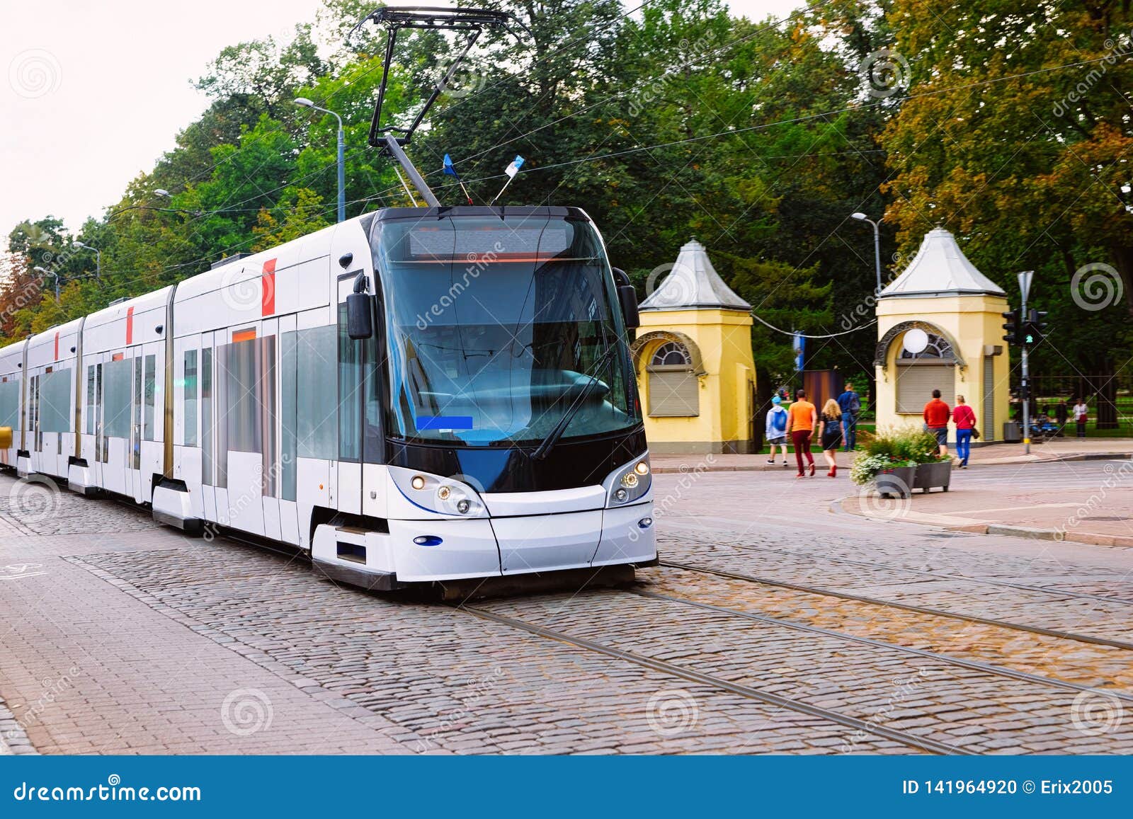 Tram in Street in Riga in Latvia Editorial Image - Image of road ...