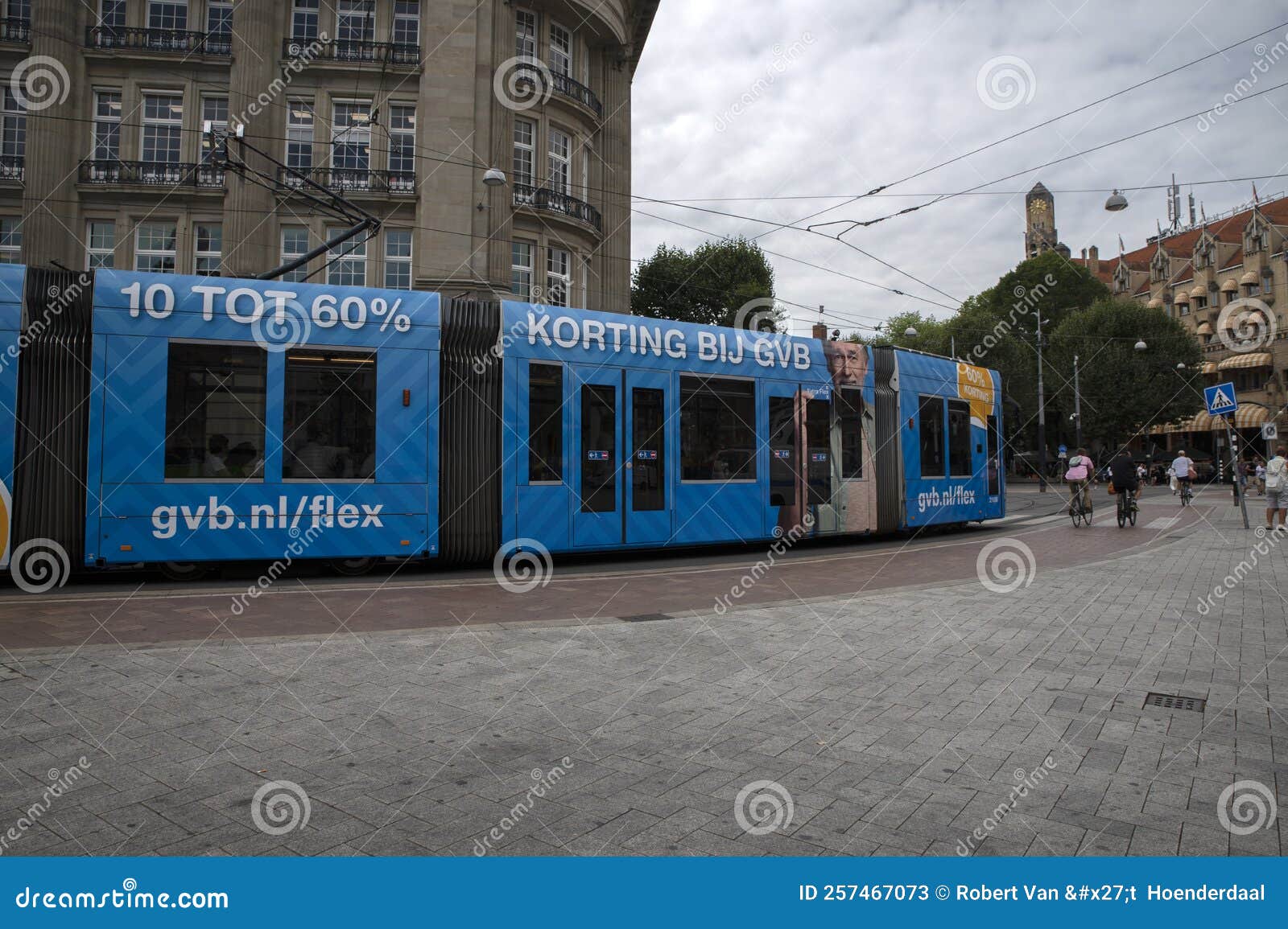 Tram 2 Theme Tram GVB Reis Flex Tea At Amsterdam The Netherlands 23-8 ...