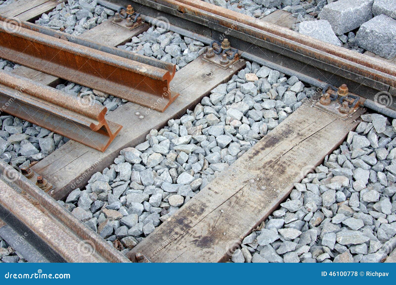 Tram track stock photo. Image of scenic, construction - 46100778