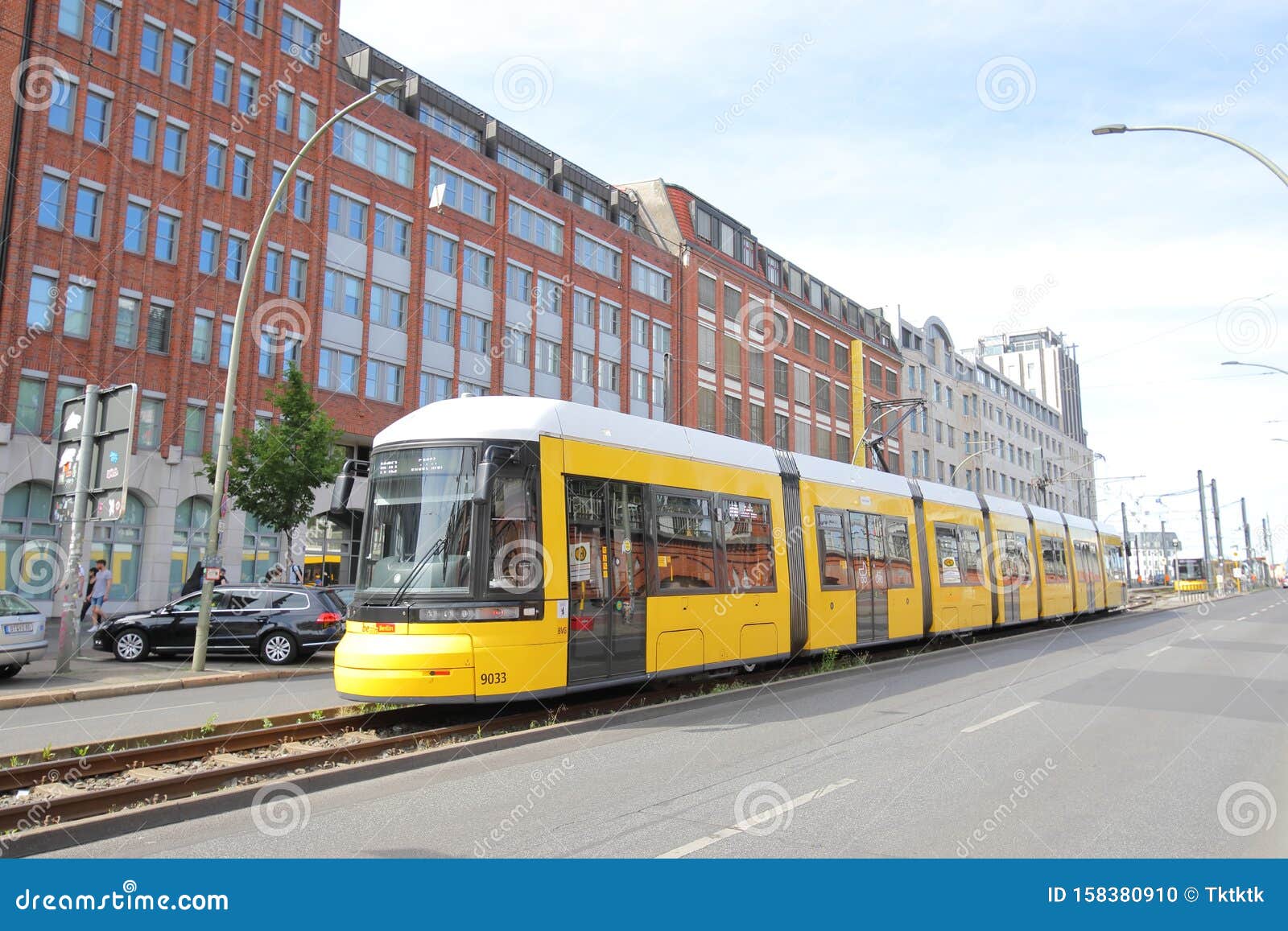 Tram train Berlin Germany editorial image. Image of german - 158380910