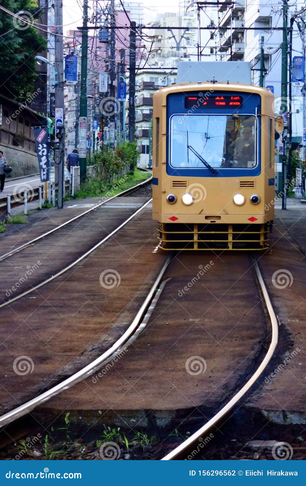 The only tram editorial photography. Image of trains - 156296562