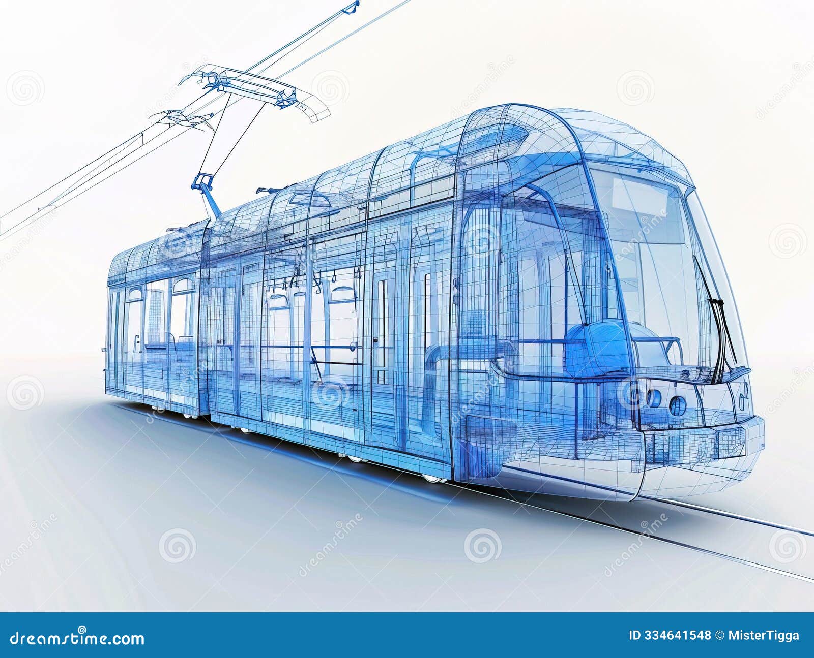 Tram Visualization with Augmented Reality Transparent Tram in Studio ...