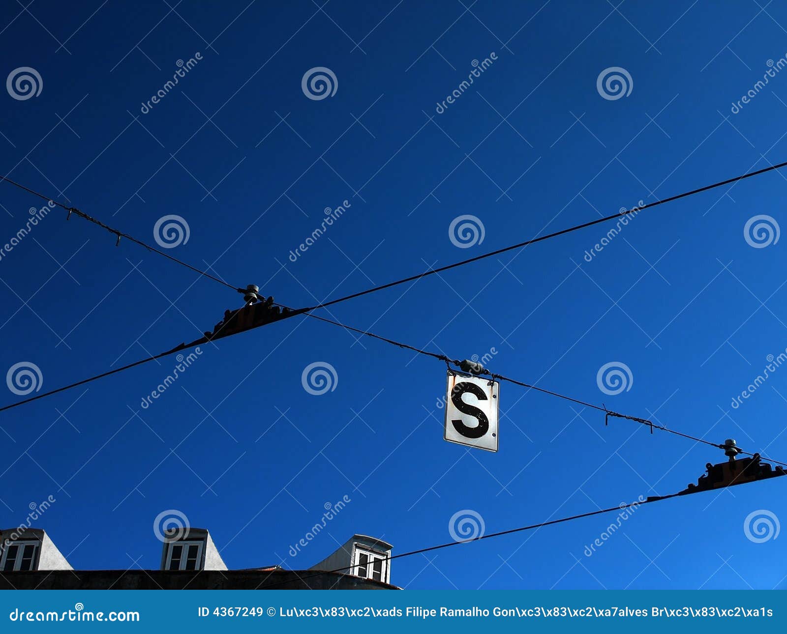 Tram Wires Picture. Image: 4367249