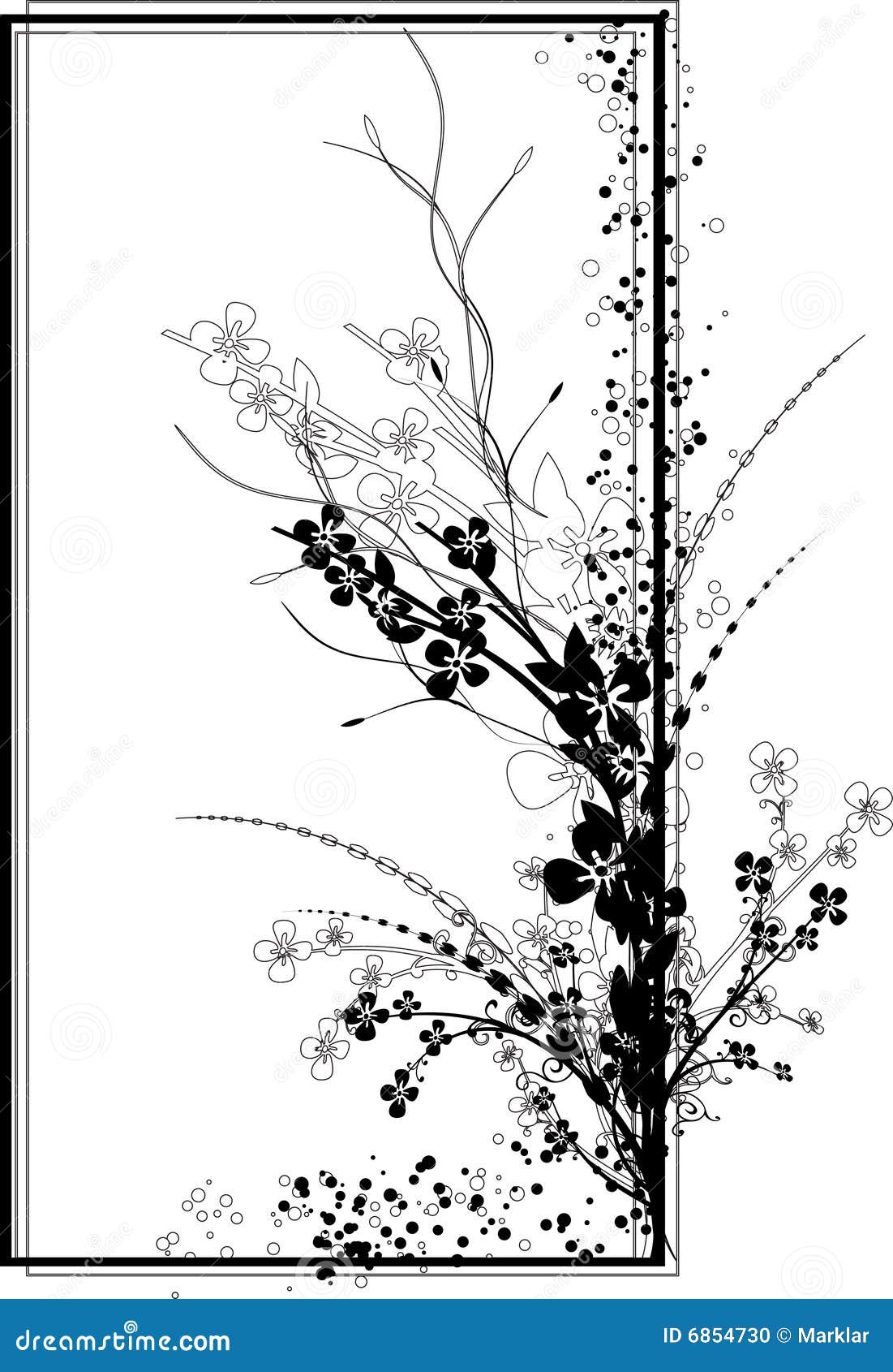 Trame Noire Et Blanche Rectangulaire Illustration de Vecteur ...