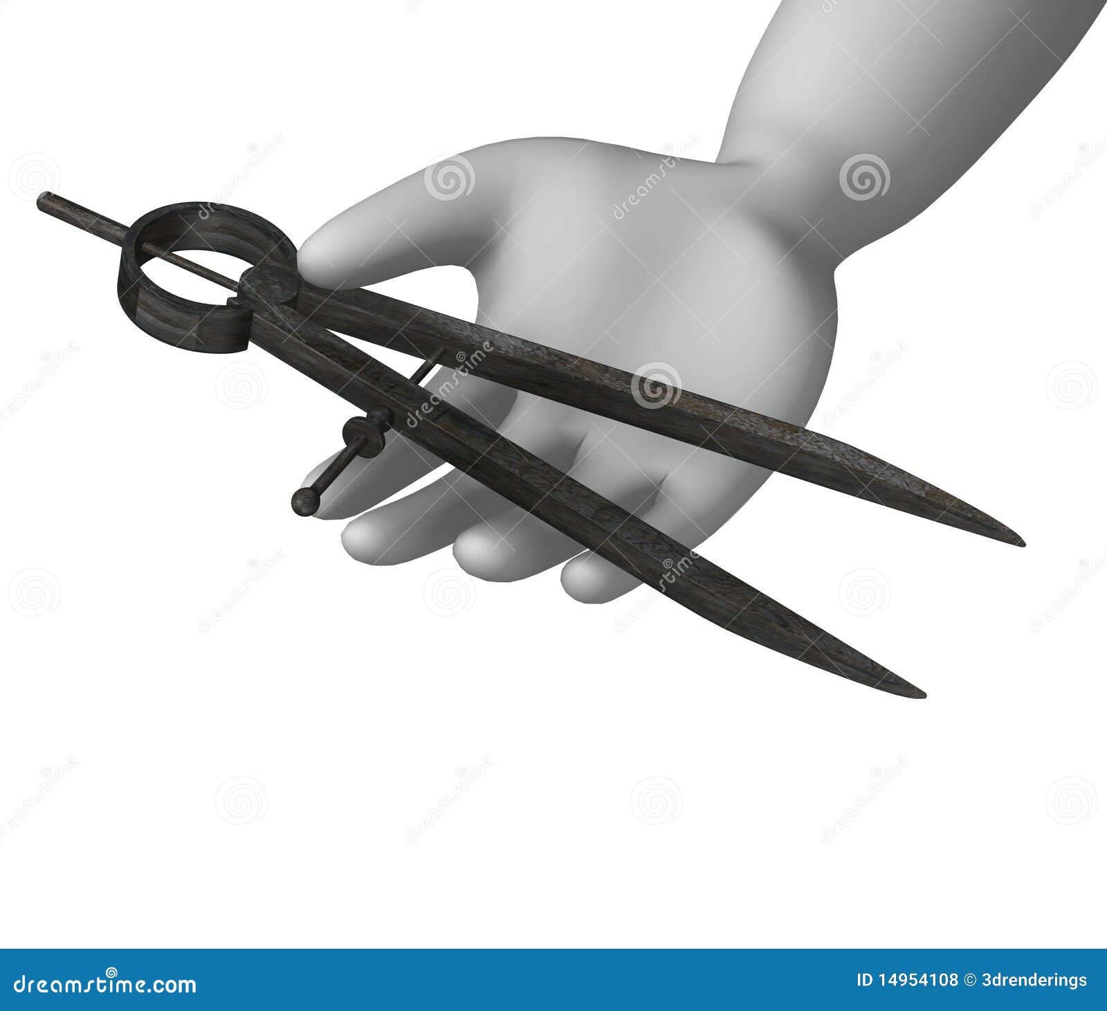 Trammel stock illustration. Illustration of gear, divider - 14954108