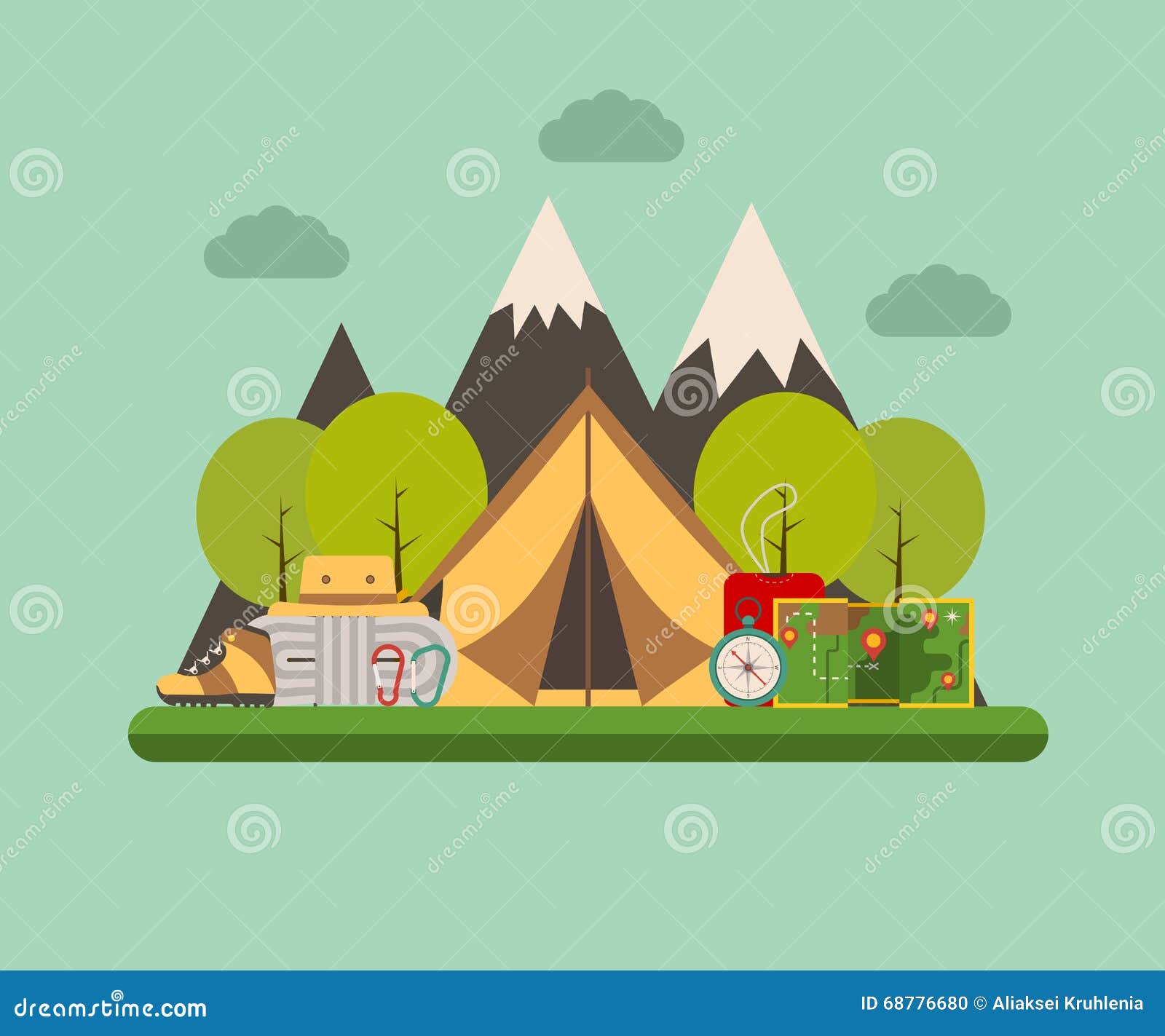 Tramping Cartoons, Illustrations & Vector Stock Images - 99 Pictures to ...