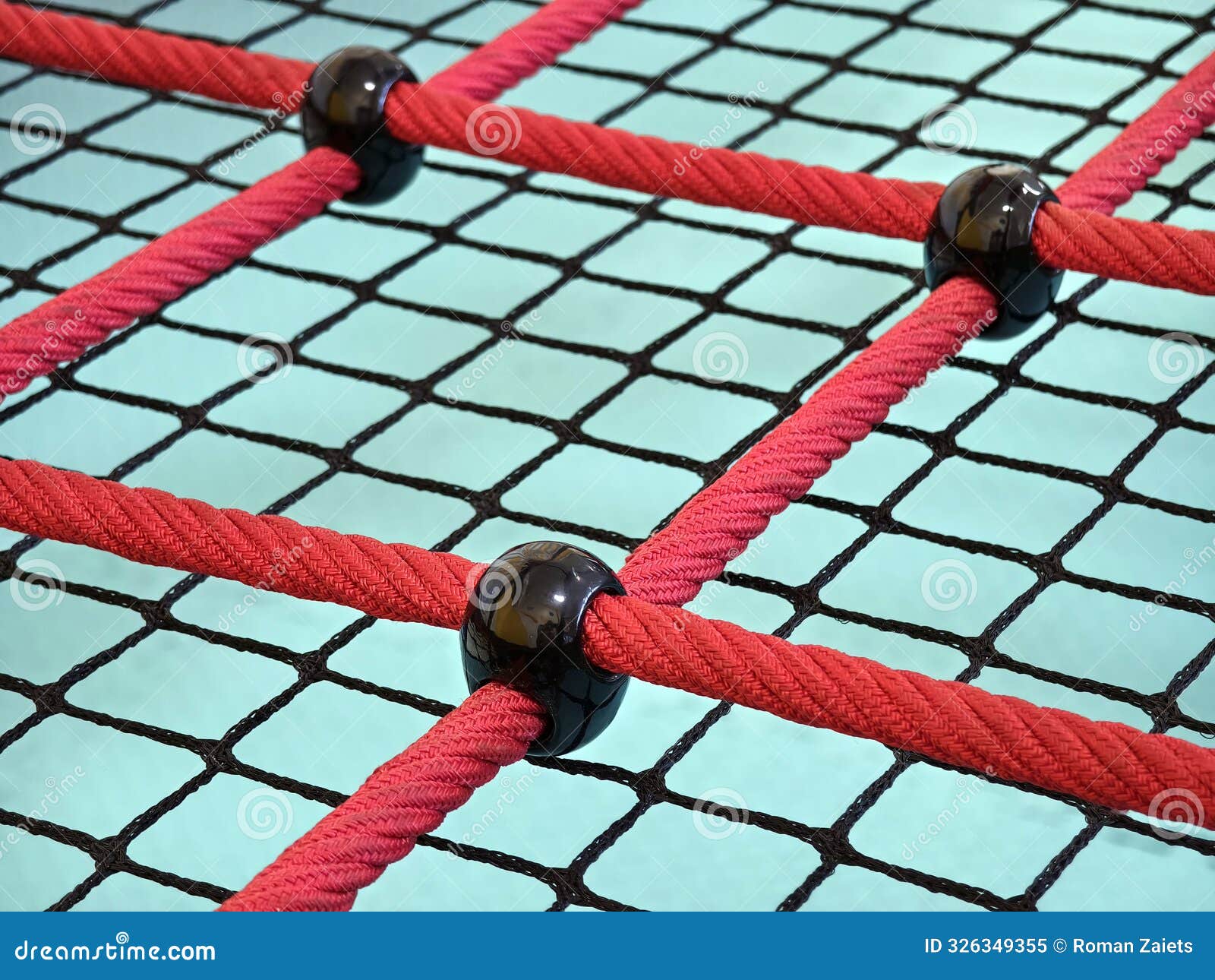 The Trampoline Features a Mazepatterned Surface for Recreational Use ...