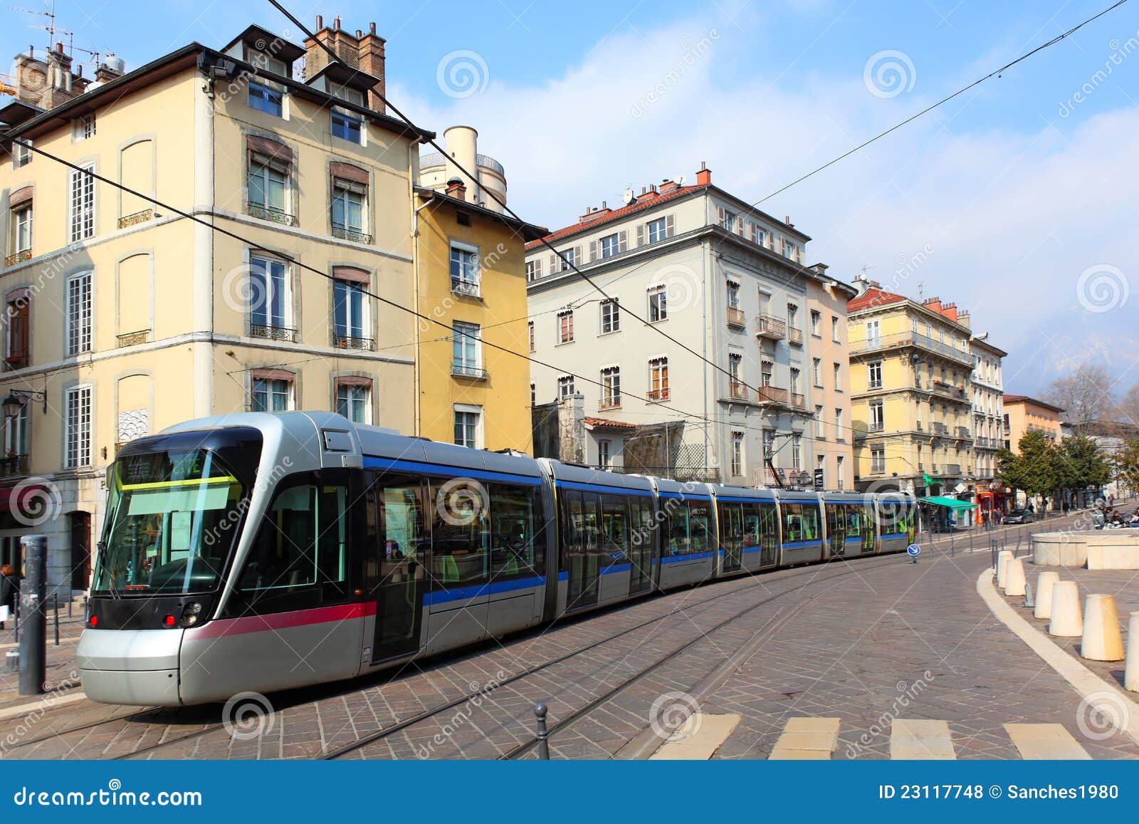 Tramway stock photo. Image of cityscape, traffic, train - 23117748