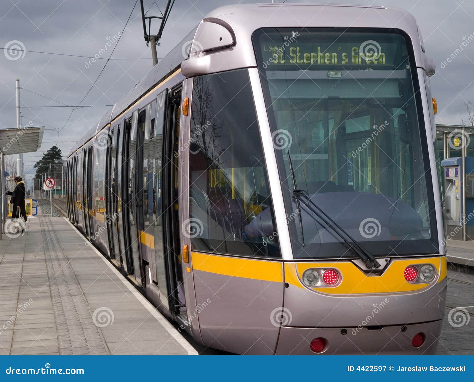 Tramway stock image. Image of travel, transportation, mass - 4422597