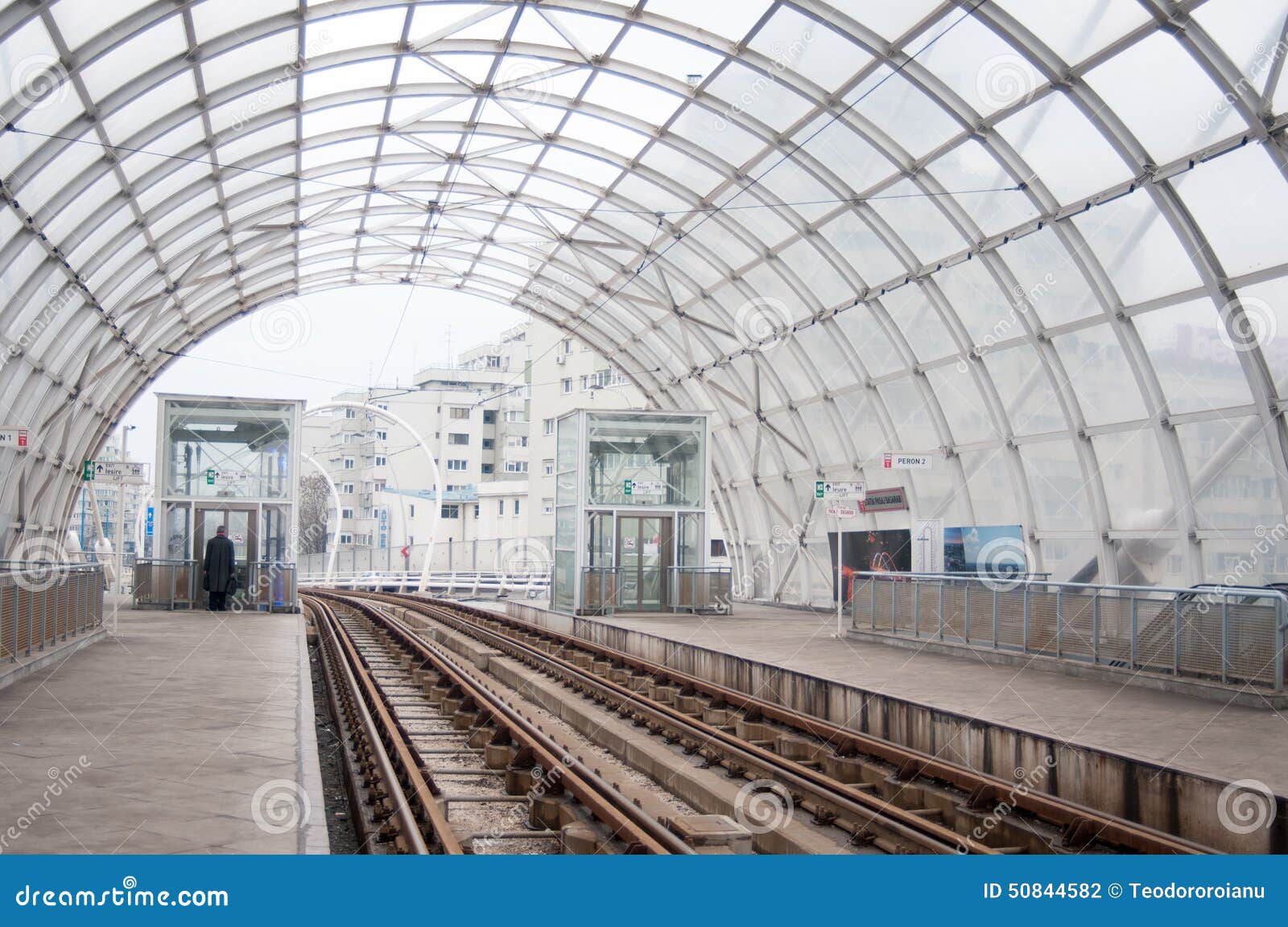 Tramway Modern Design Station Editorial Photography - Image of buses ...