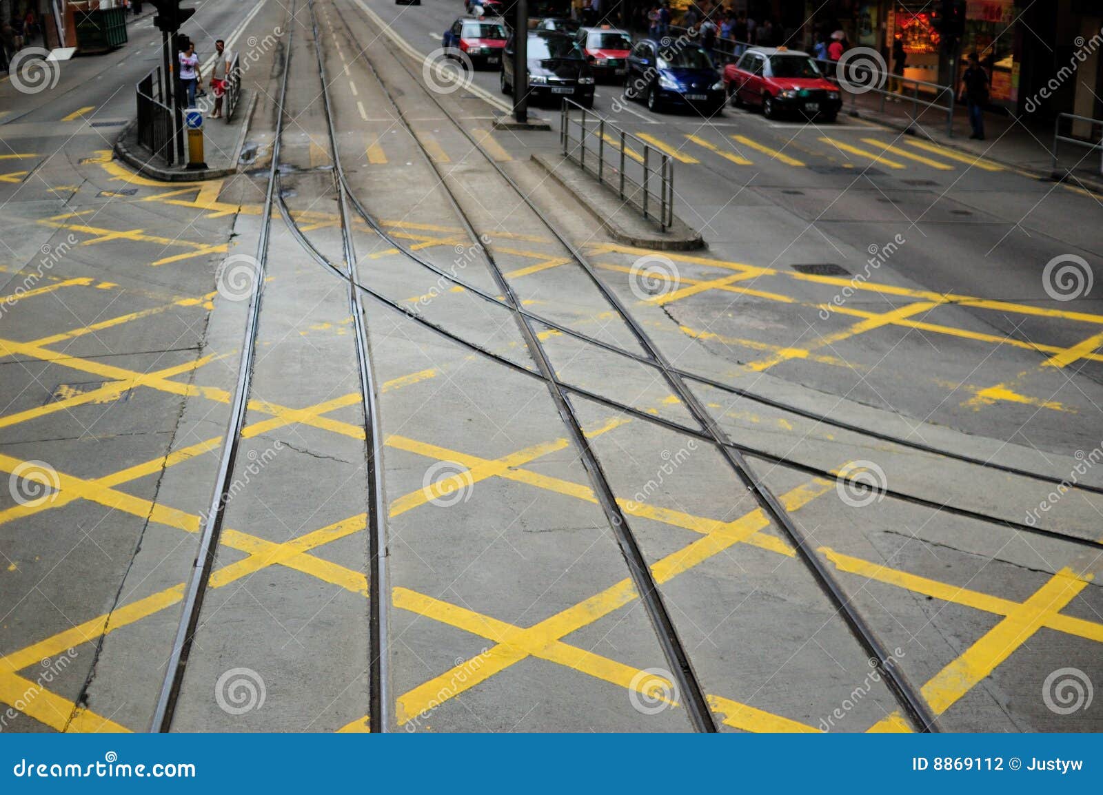 Tramway Track Stock Photography | CartoonDealer.com #8869112