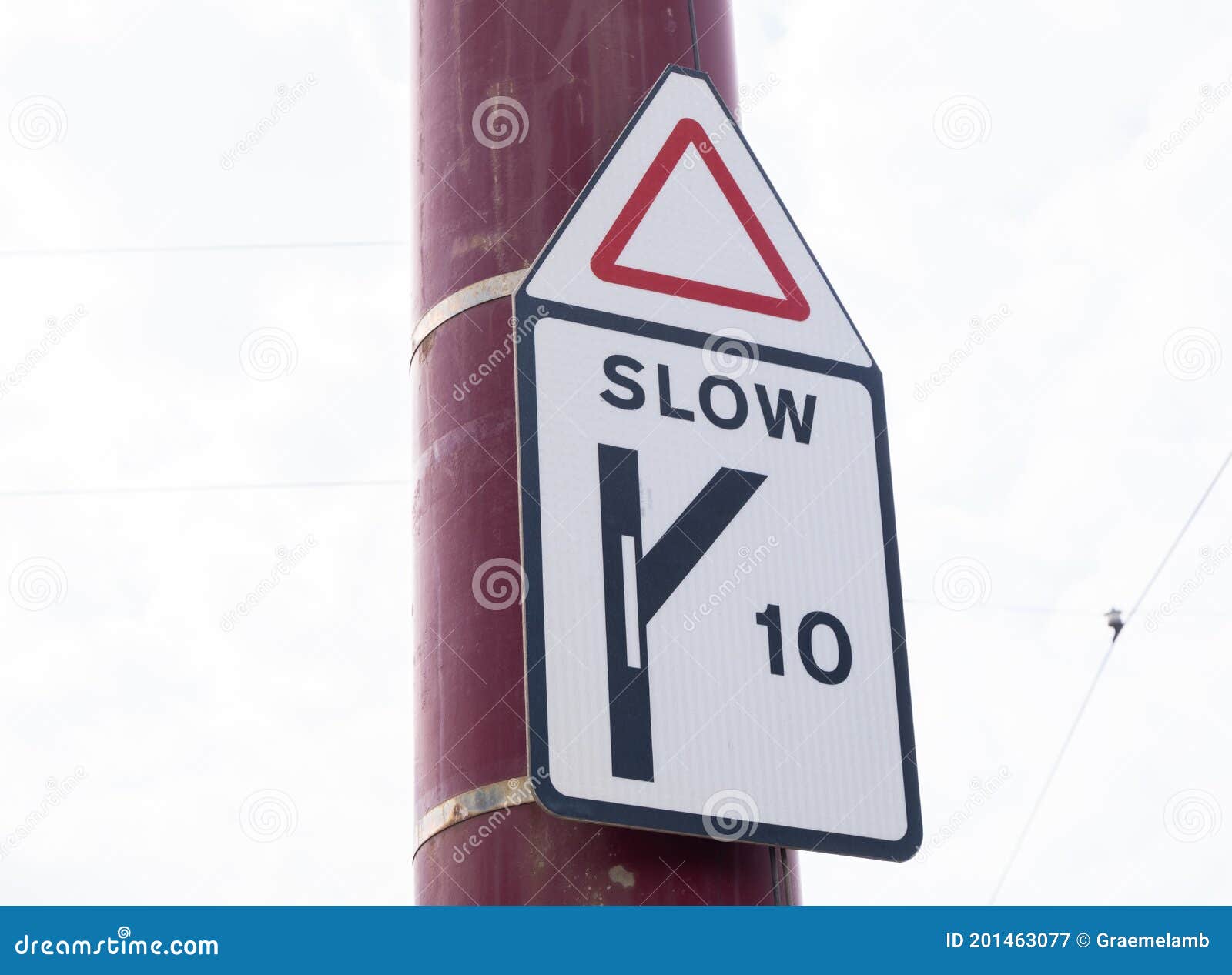 Tramway Traffic Signs Blackpool August 2020 Editorial Photography ...