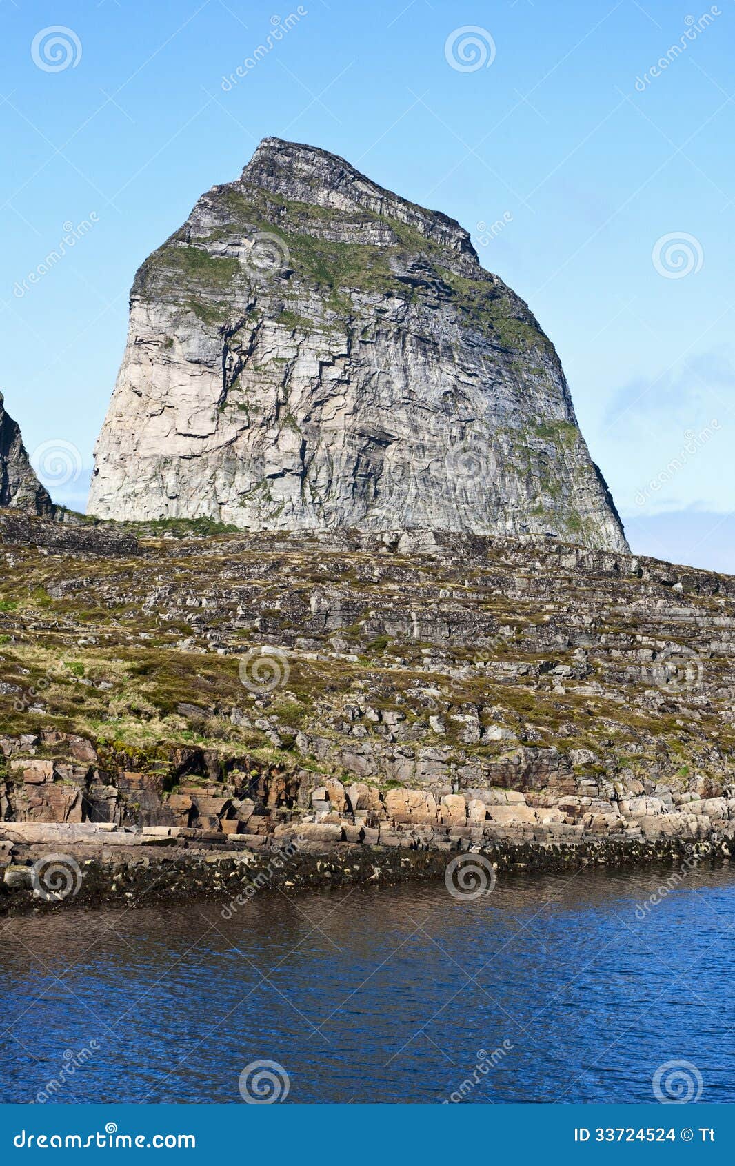 Trana island stock photo. Image of island, fjord, coastline - 33724524