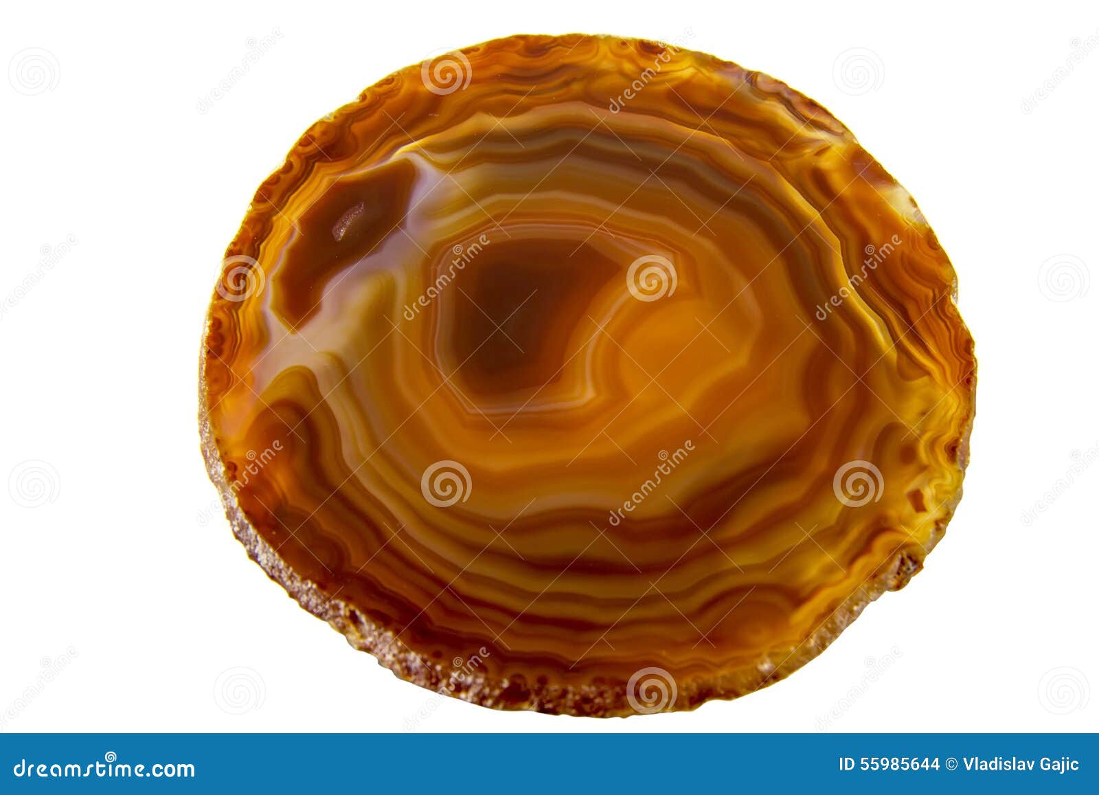 Tranche D'agate De La Roche Photo stock - Image du gemme, fond: 55985644