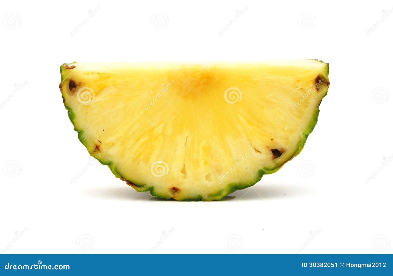 Tranche d'ananas image stock. Image du frais, dessert - 30382051