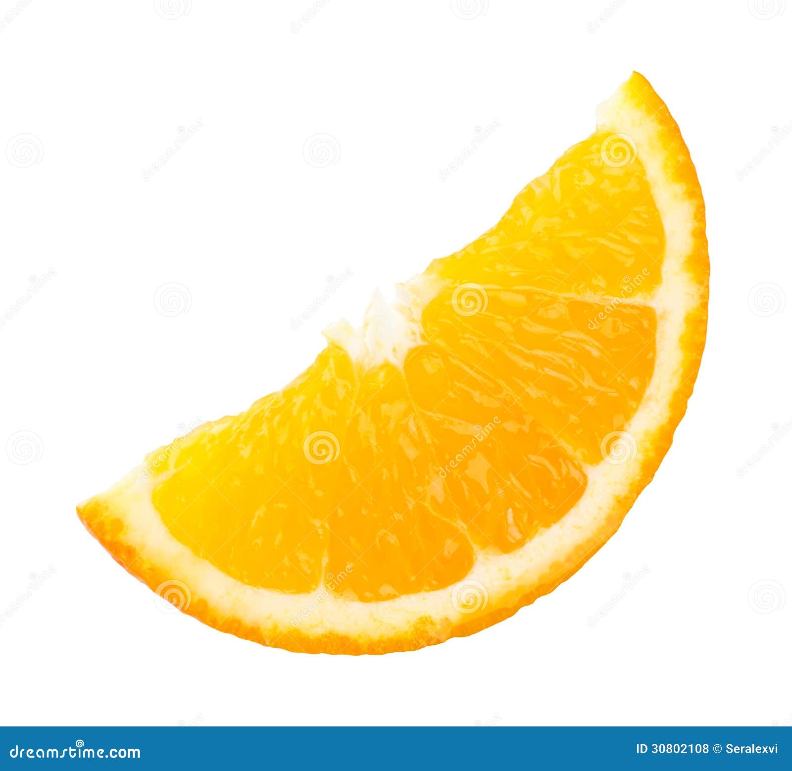 Tranche d'orange photo stock. Image du fruit, instruction - 30802108