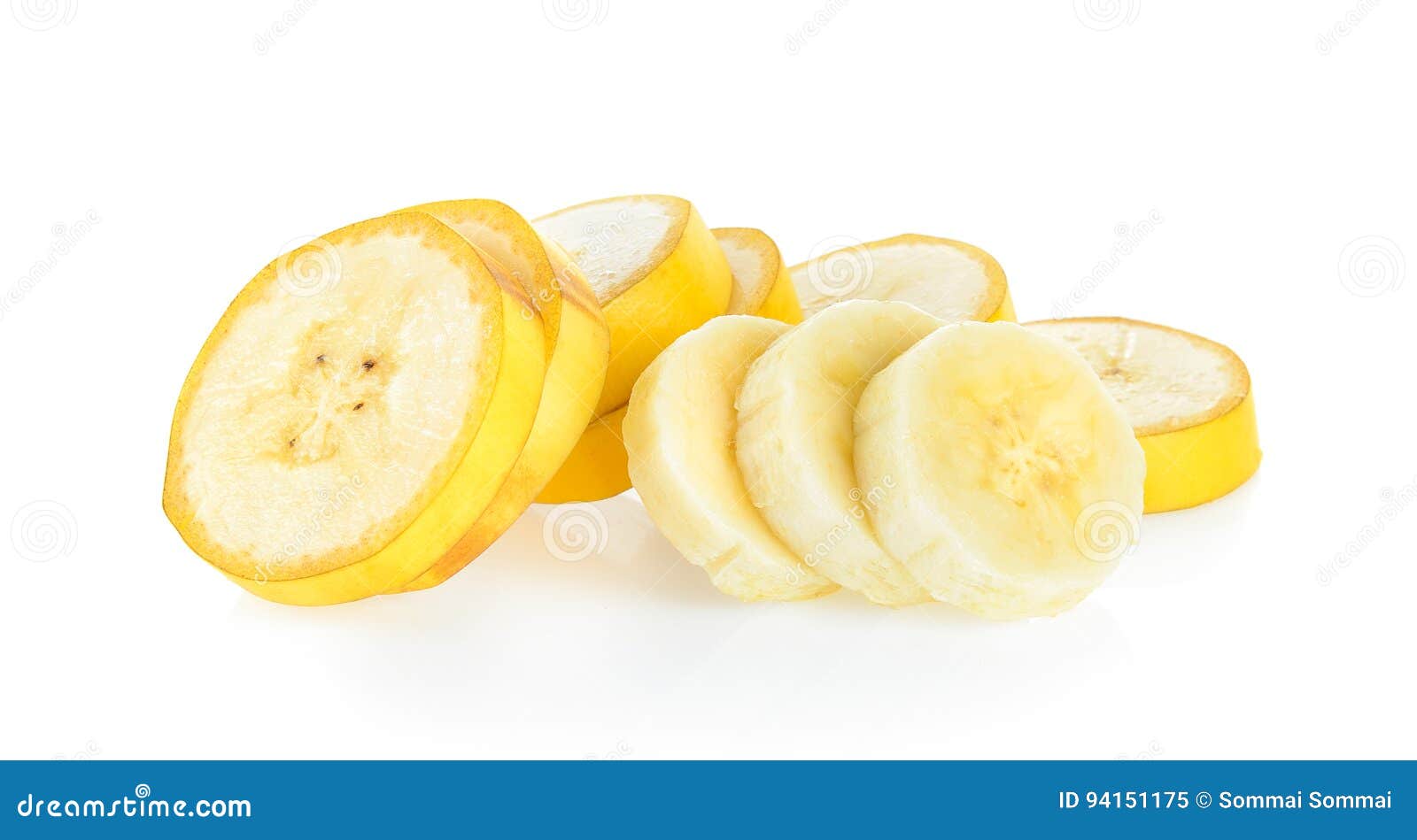 Tranche de banane image stock. Image du part, banane - 94151175