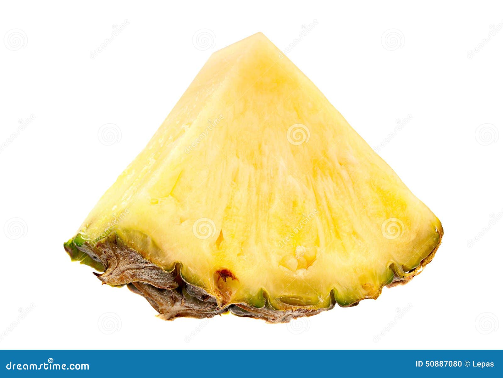 Tranche de fruit d'ananas photo stock. Image du fruits - 50887080