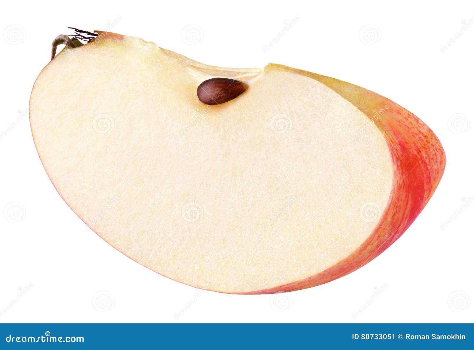 Tranche De Fruit Rouge De Pomme Image stock - Image du lifestyle, mûr ...