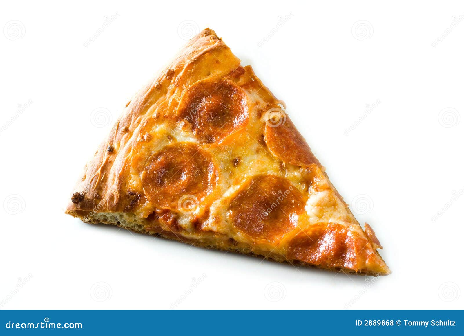 Tranche De Pizza De Pepperoni Image. Image: 2889868