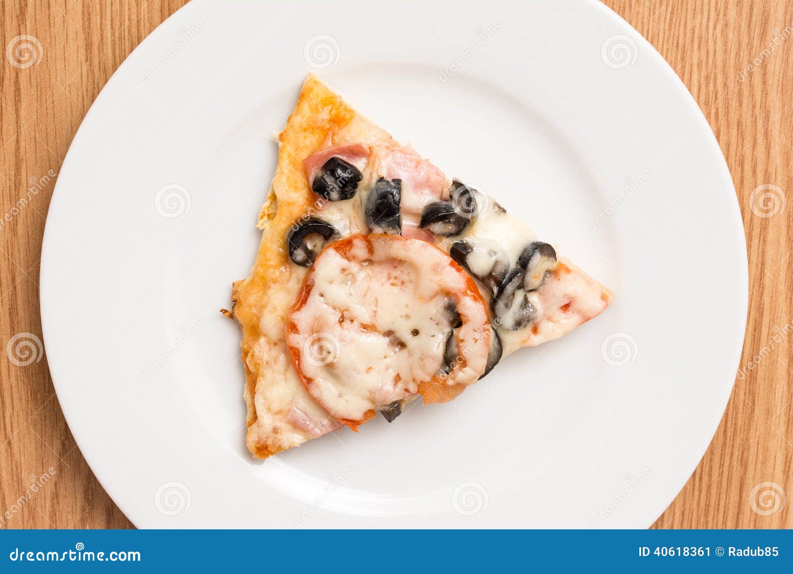 Tranche Italienne Classique De Pizza Image stock - Image du pizzeria ...